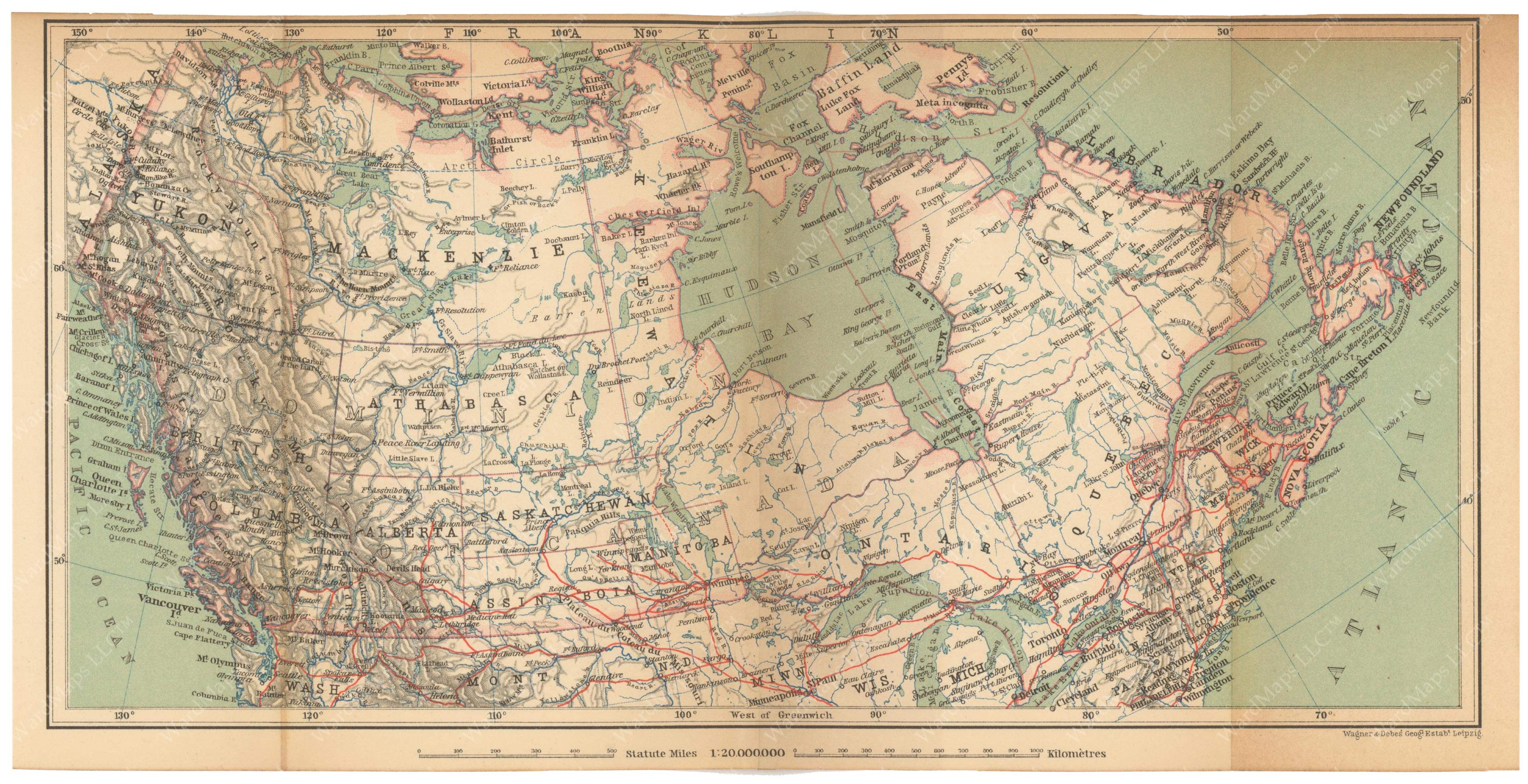 Canada 1900 – WardMaps LLC