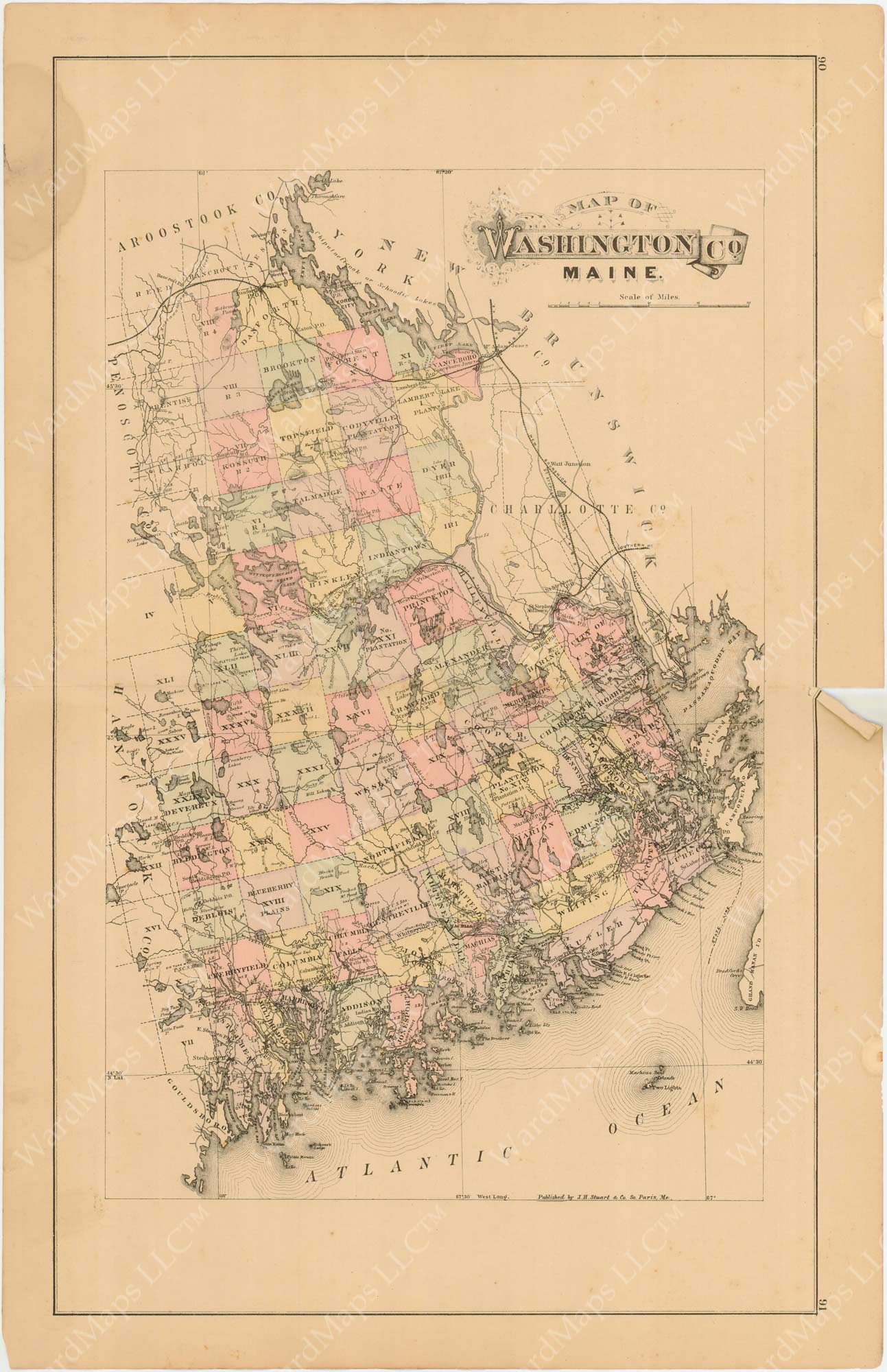 Washington County, Maine 1894-95 – WardMaps LLC