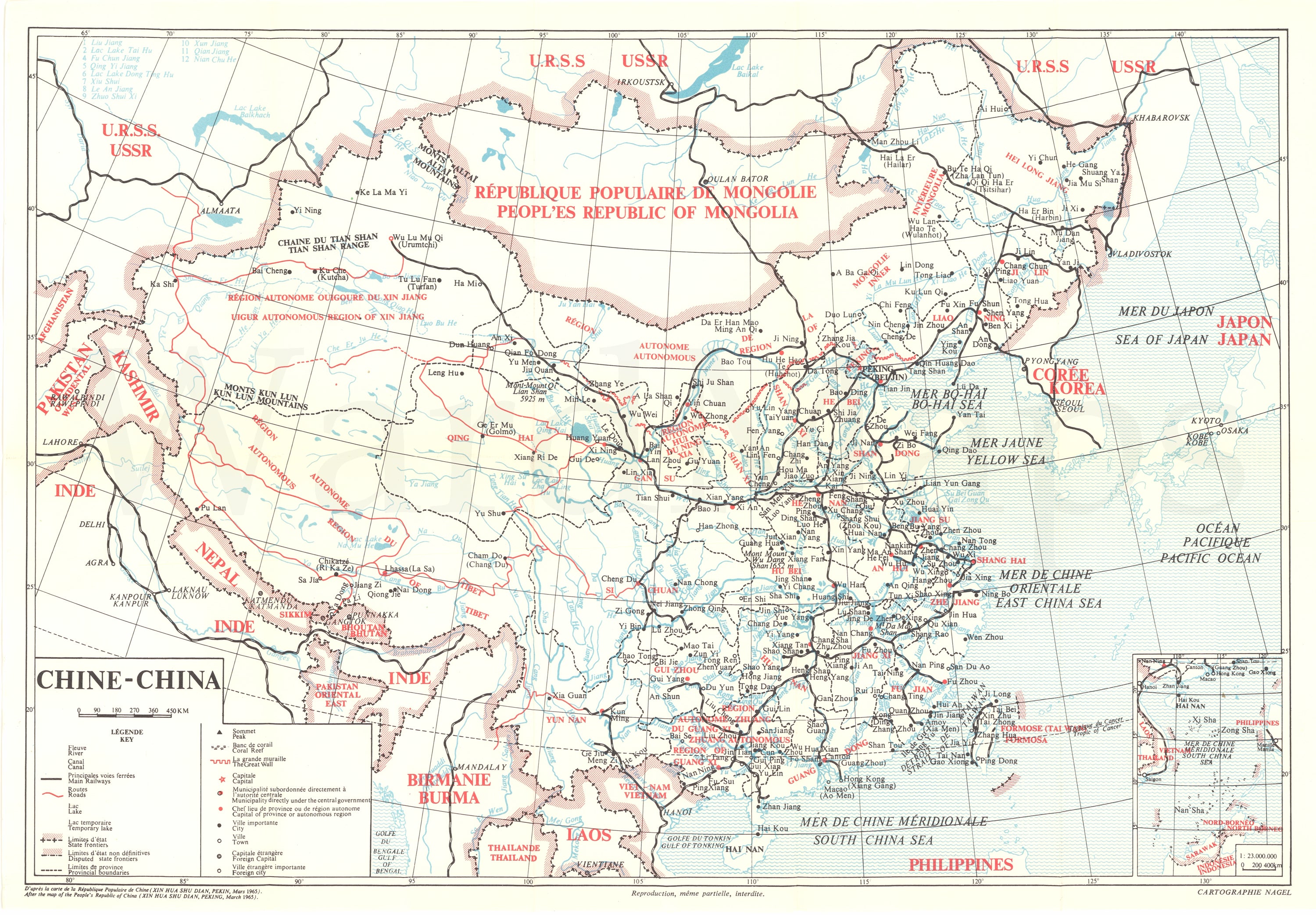 Atlas of China 1973 – WardMaps LLC