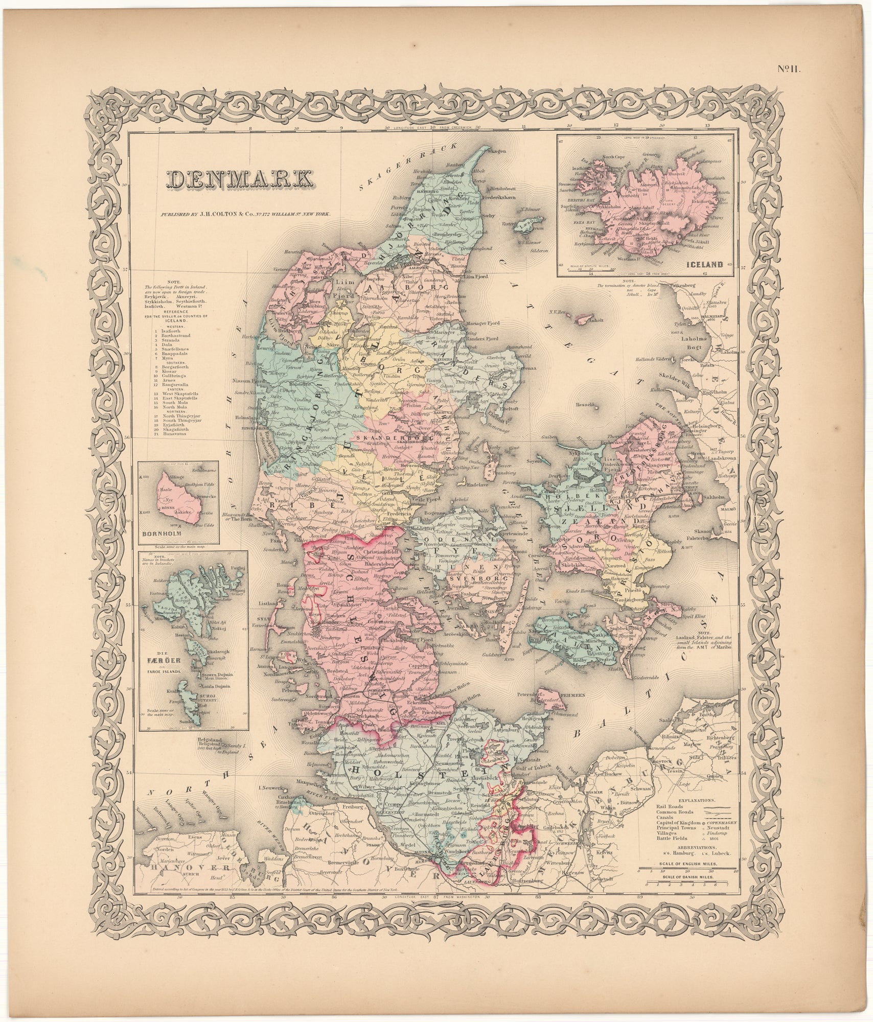 Country Maps of Denmark – WardMaps LLC