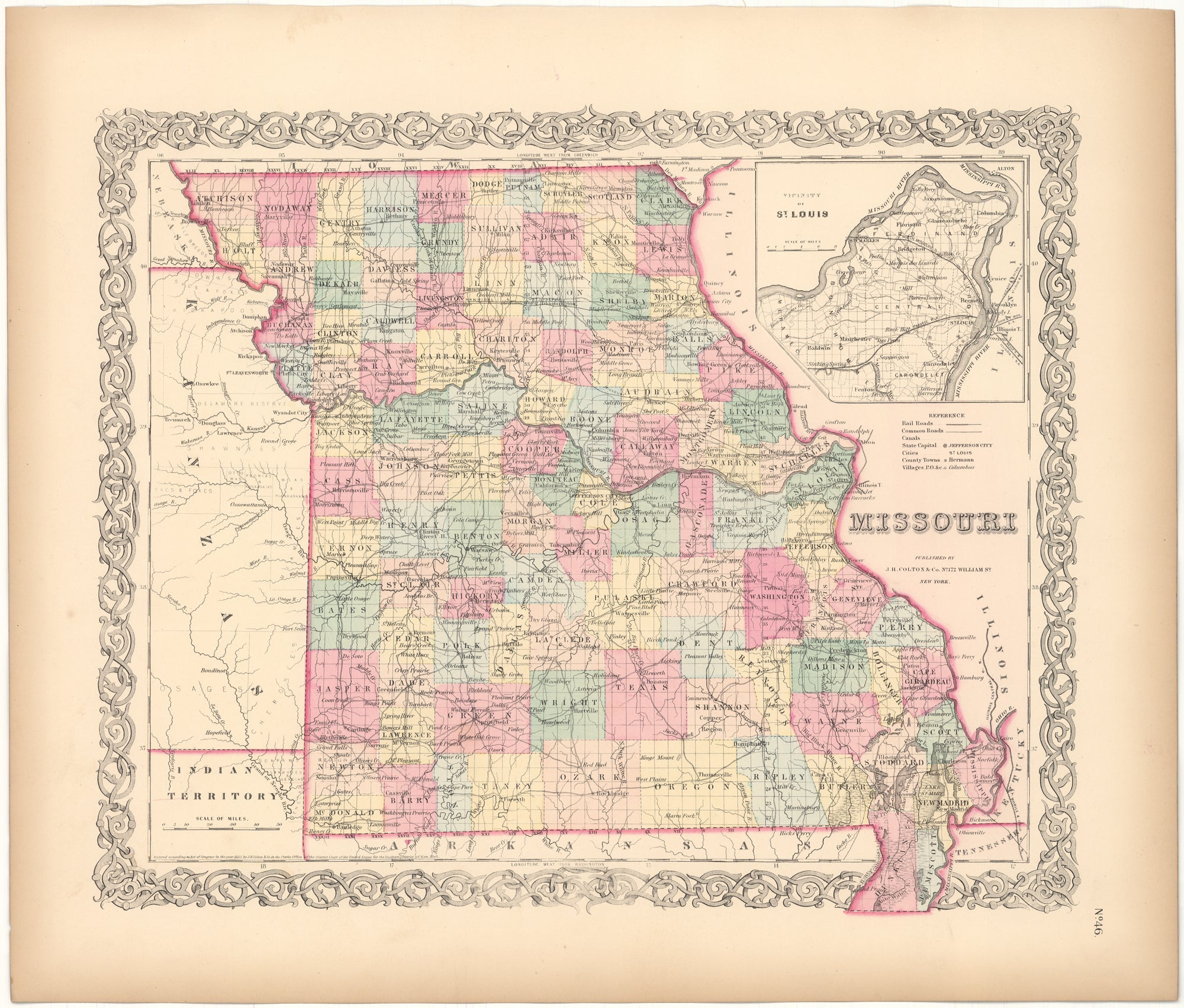 State Maps of Missouri – WardMaps LLC
