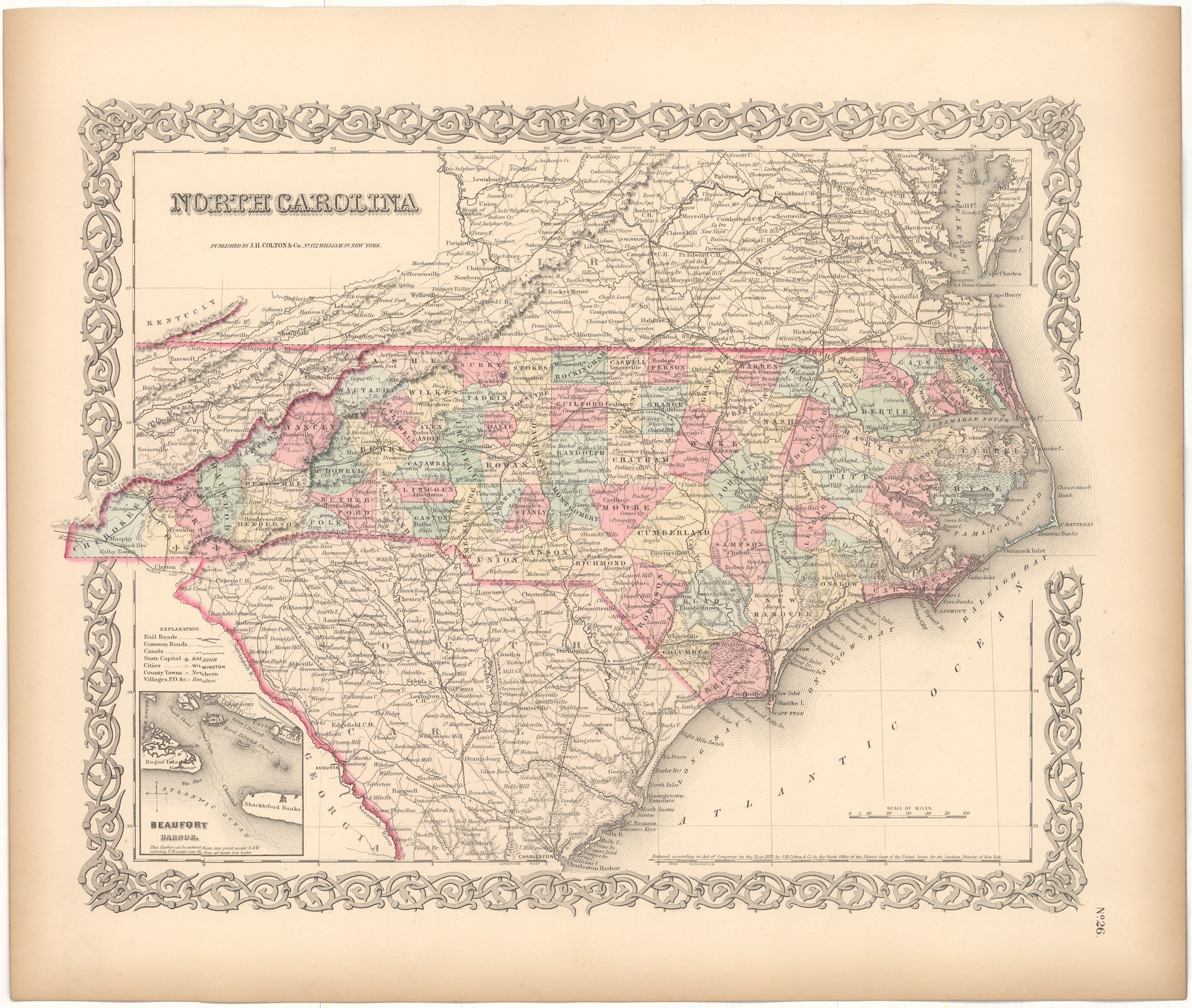 State Maps of North Carolina – WardMaps LLC