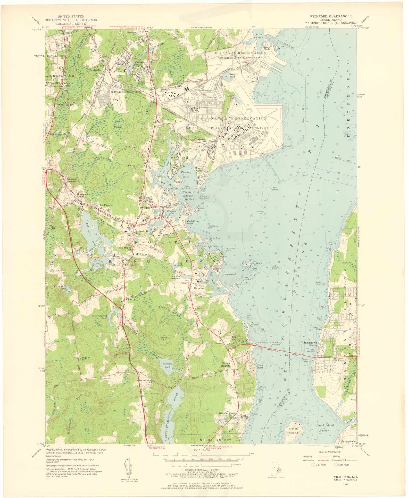 Rhode Island Topographic Maps – WardMaps LLC