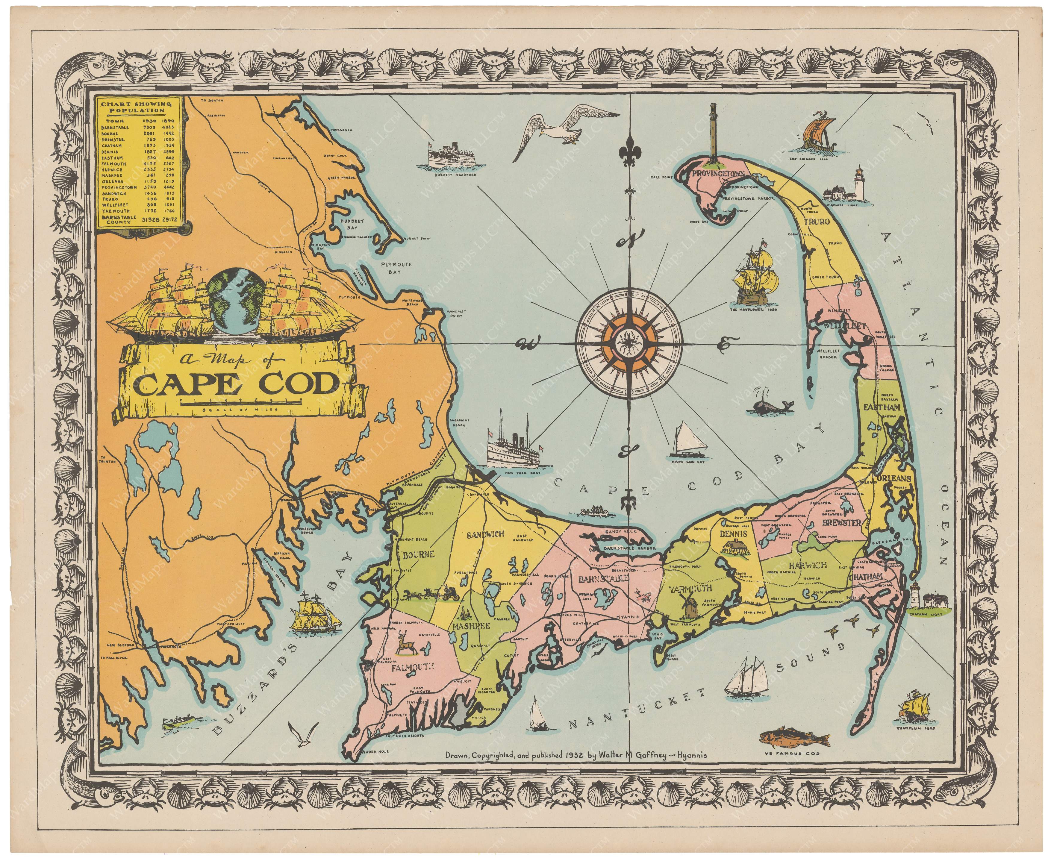 Cape Cod, Massachusetts – WardMaps LLC