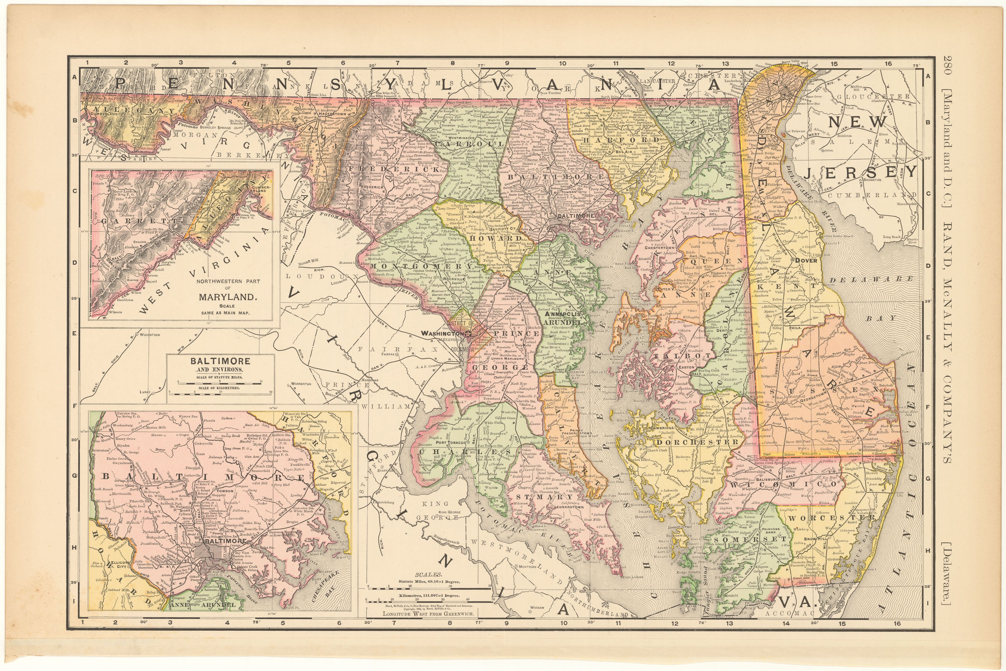 State Maps of Delaware – WardMaps LLC