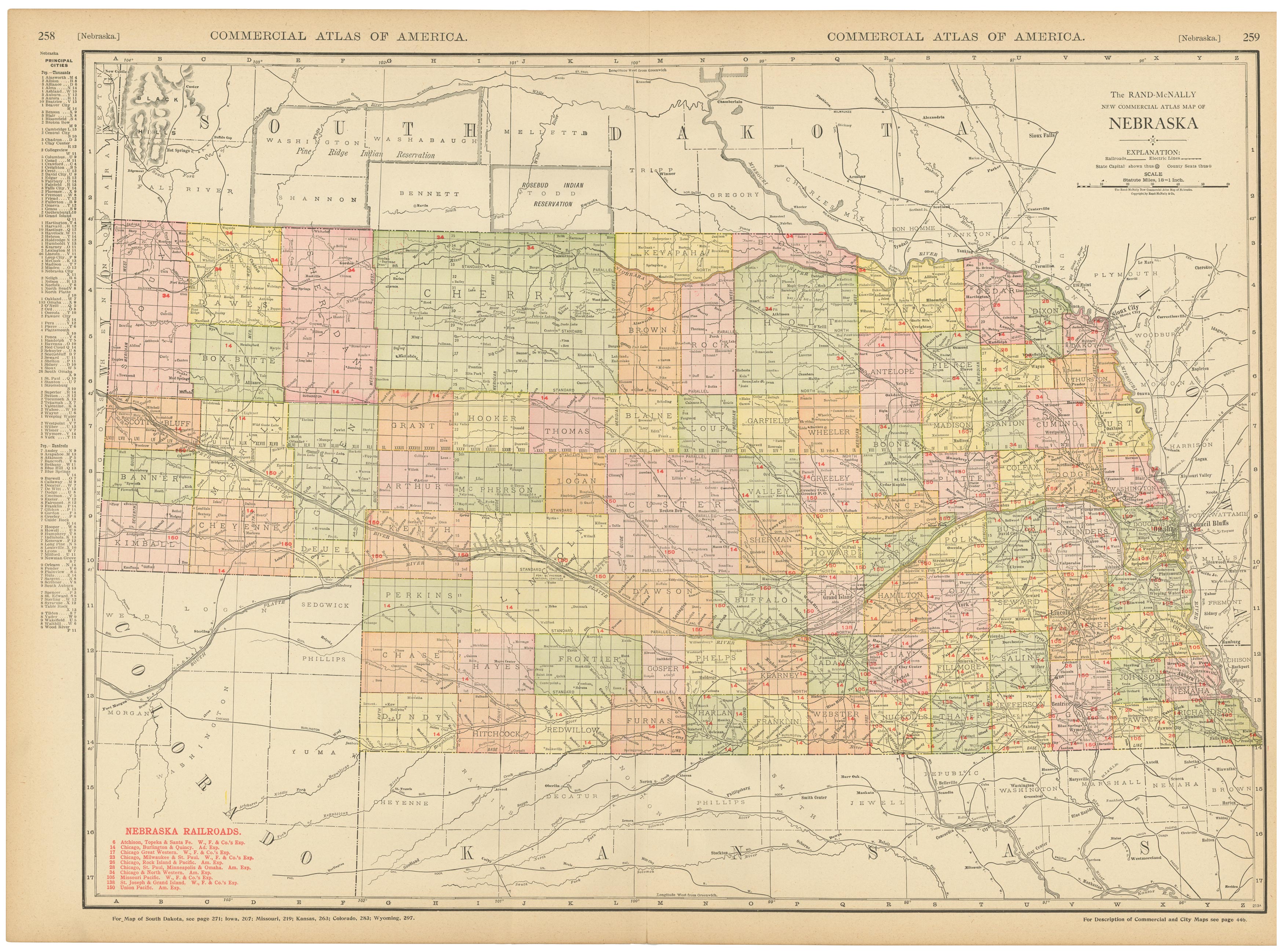 State Maps of Nebraska – WardMaps LLC