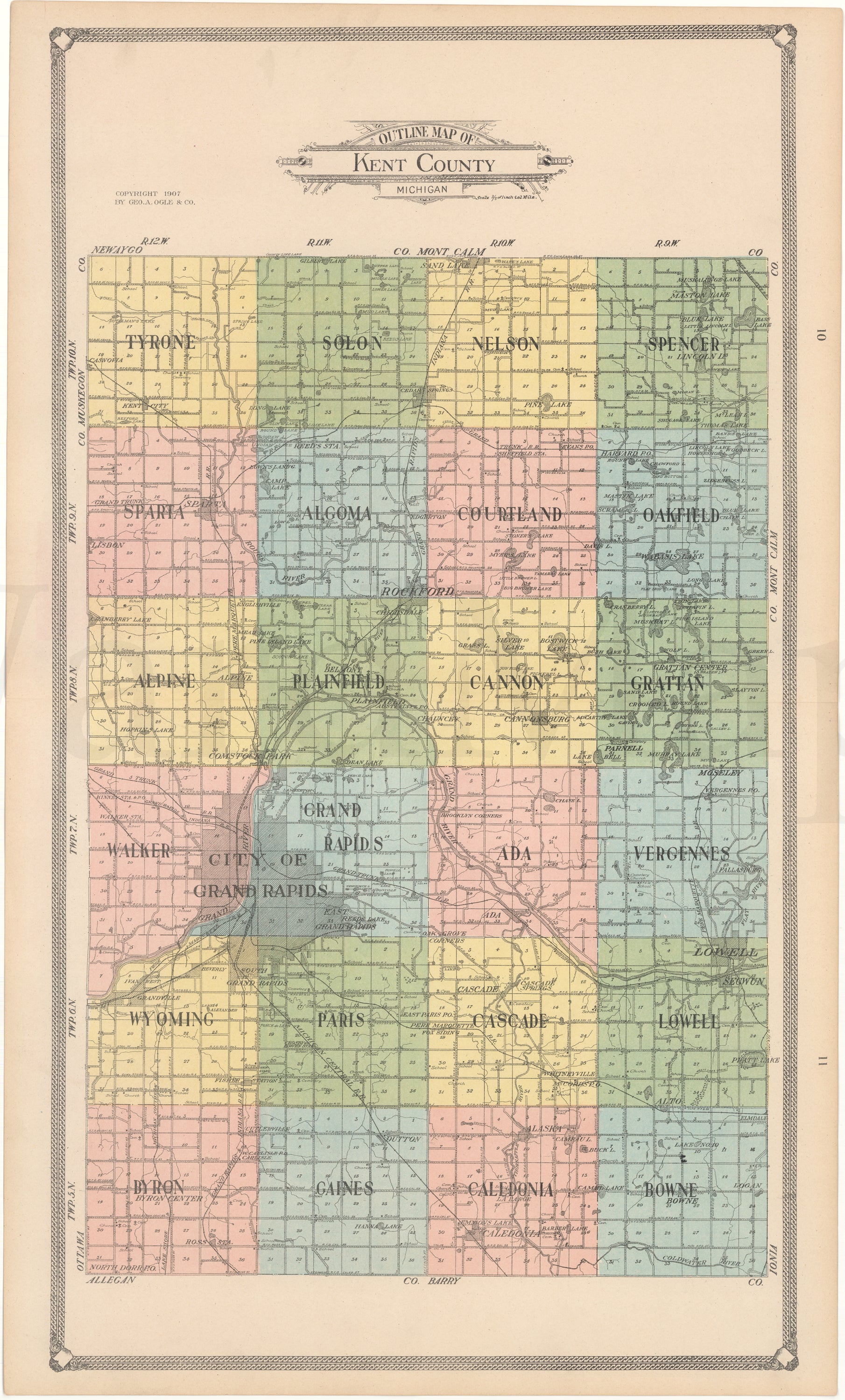 Michigan County Maps – WardMaps LLC