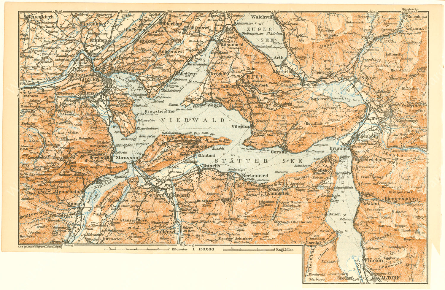 Switzerland Regional Maps – WardMaps LLC