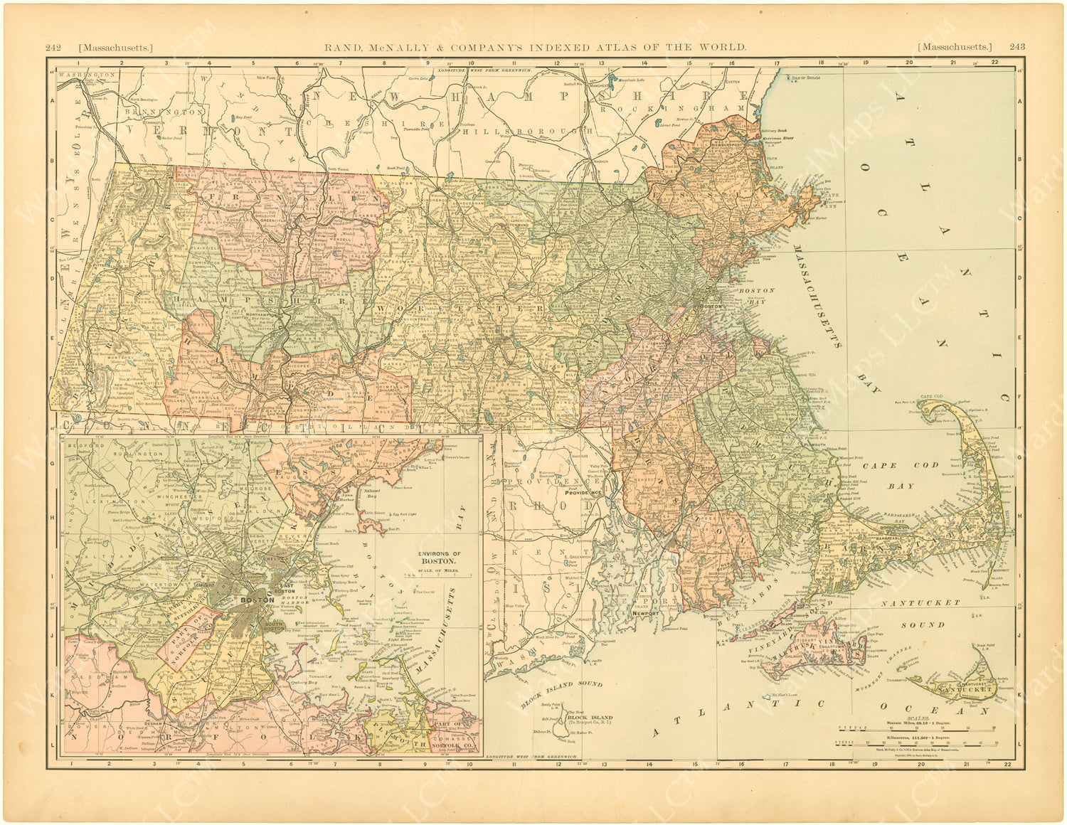 State Maps of Massachusetts – WardMaps LLC