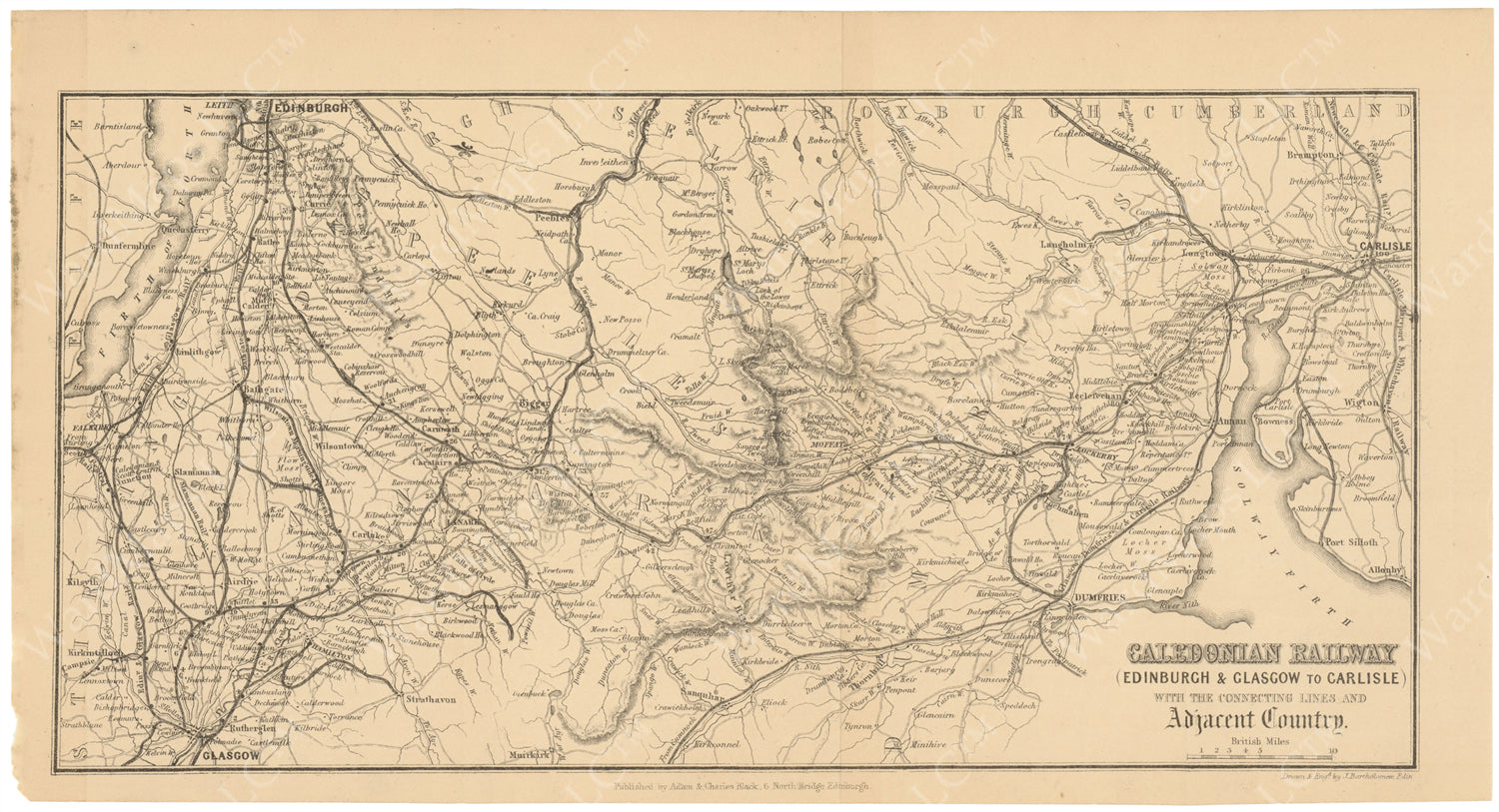 Scotland 1865 – WardMaps LLC