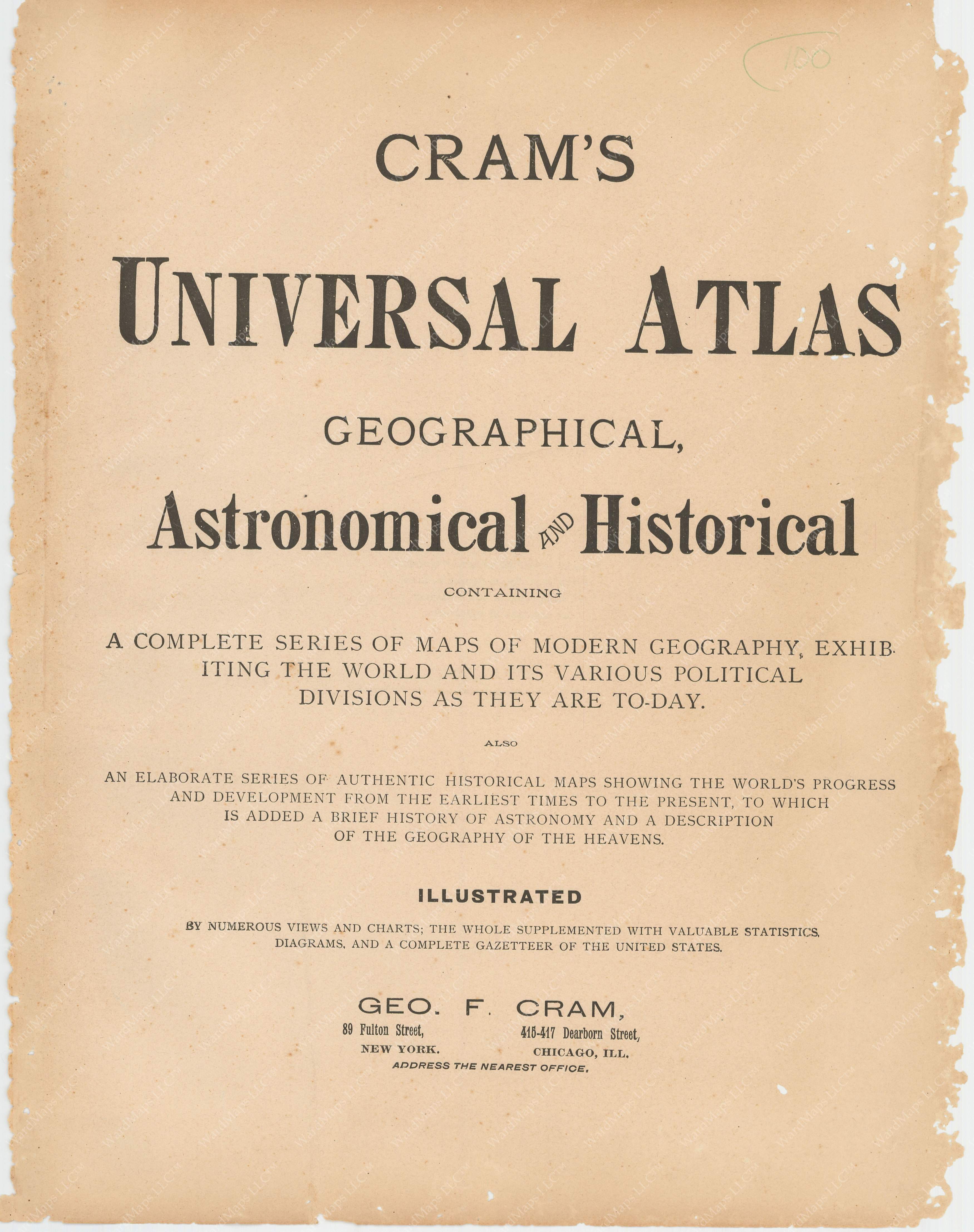 Cram's Universal Atlas 1894 – WardMaps LLC