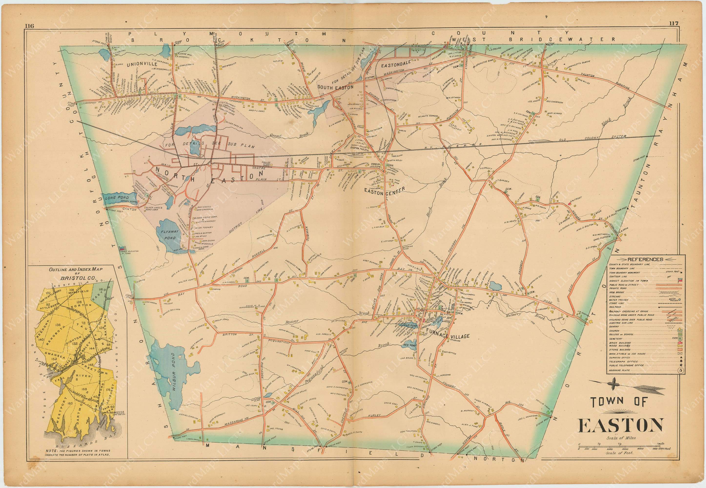 Easton, Massachusetts – WardMaps LLC