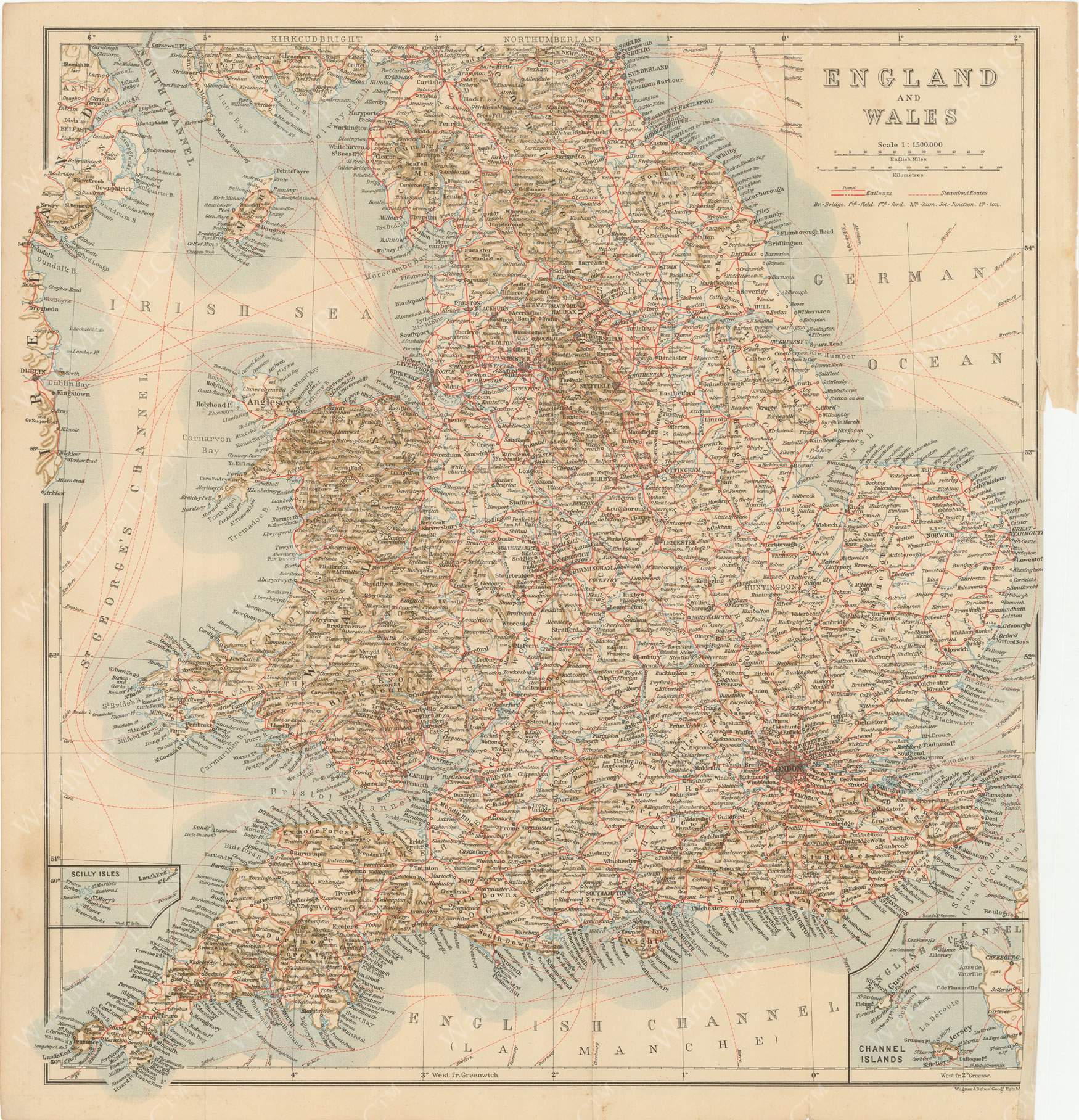 Great Britain 1910 – WardMaps LLC