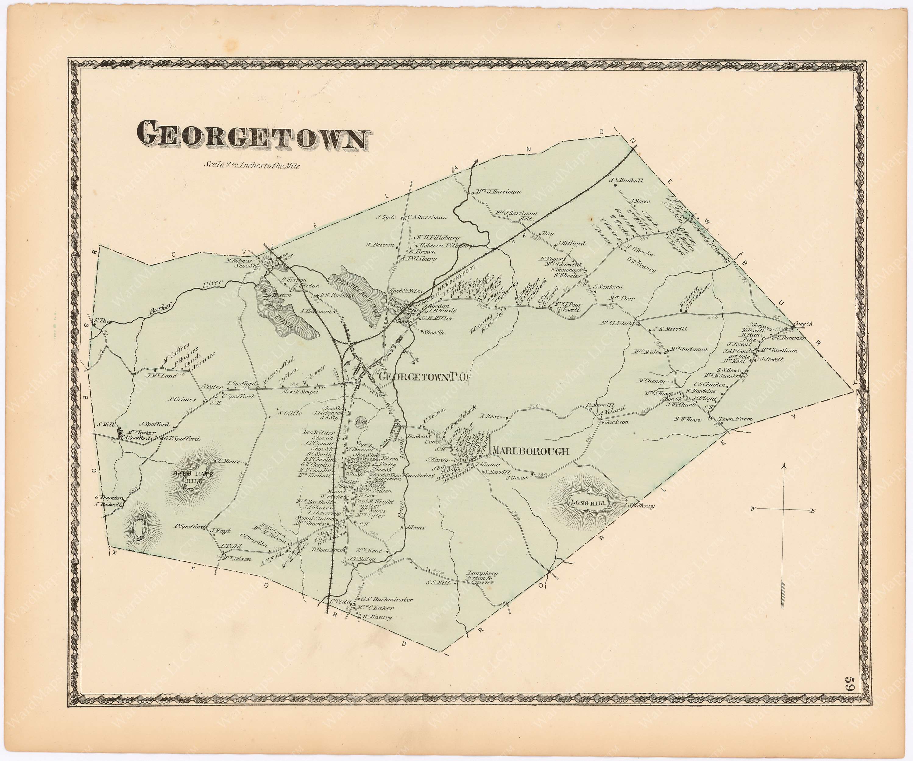 Georgetown, Massachusetts – WardMaps LLC