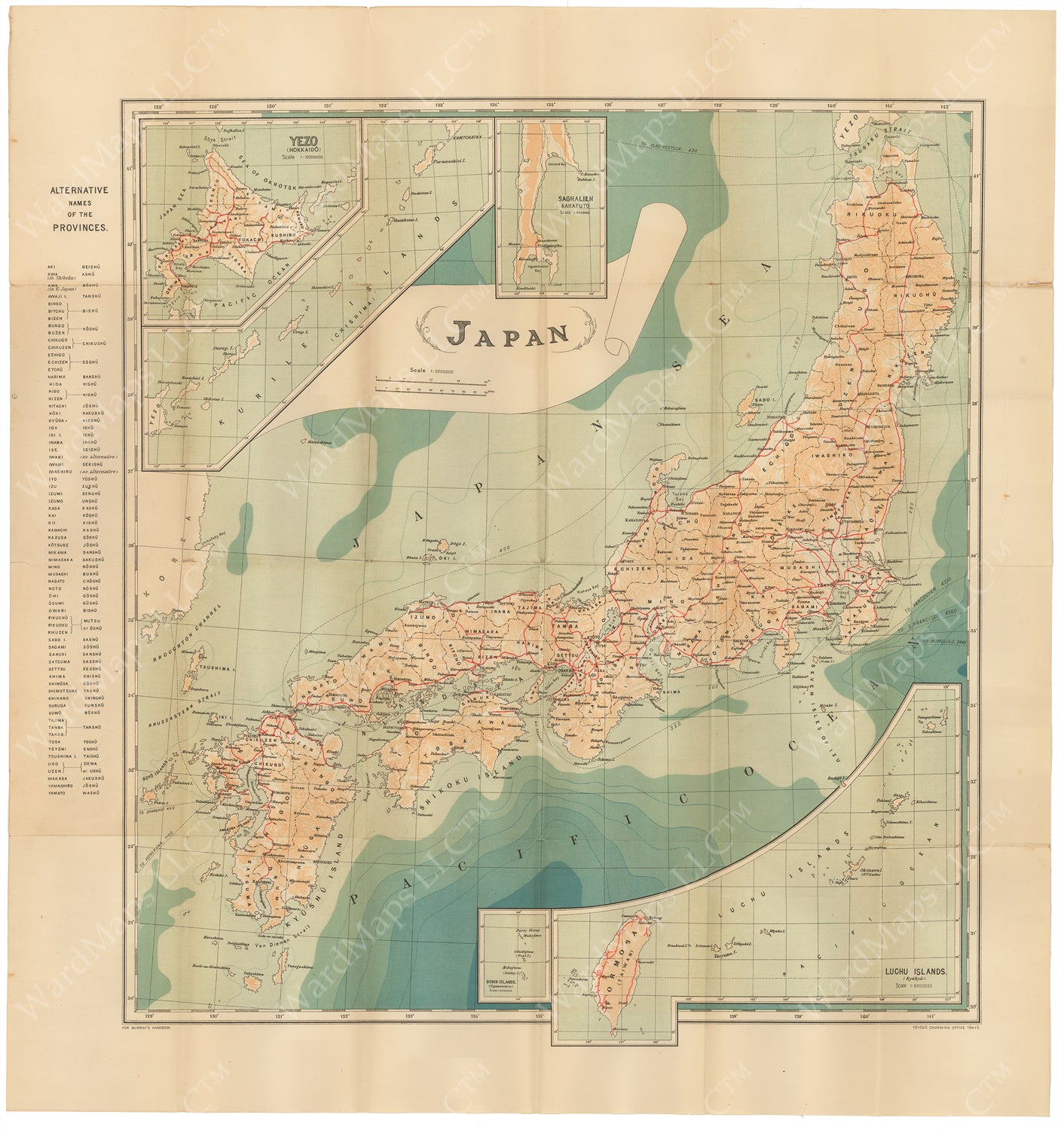 Japan 1913 (Murray) – WardMaps LLC