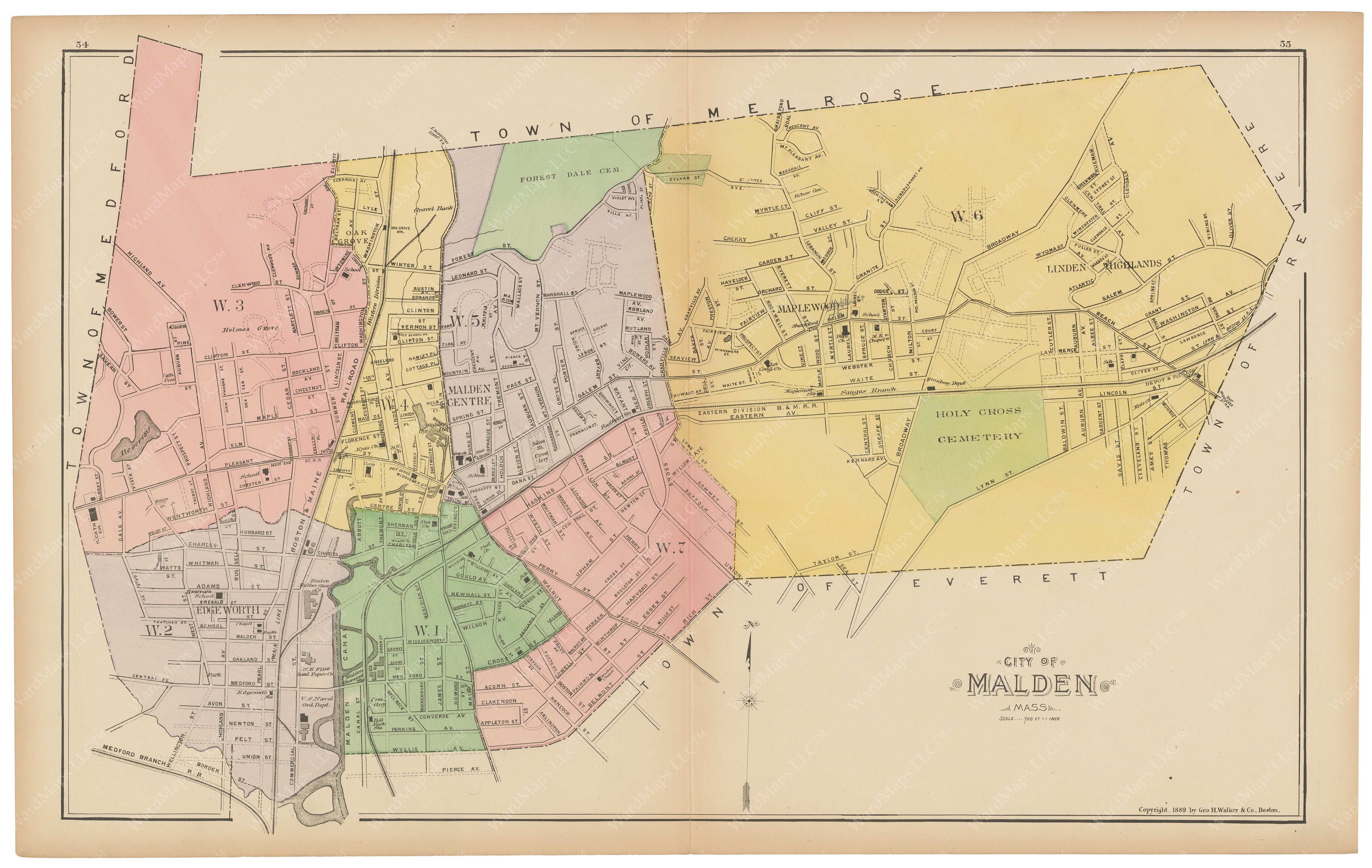Malden, Massachusetts – WardMaps LLC