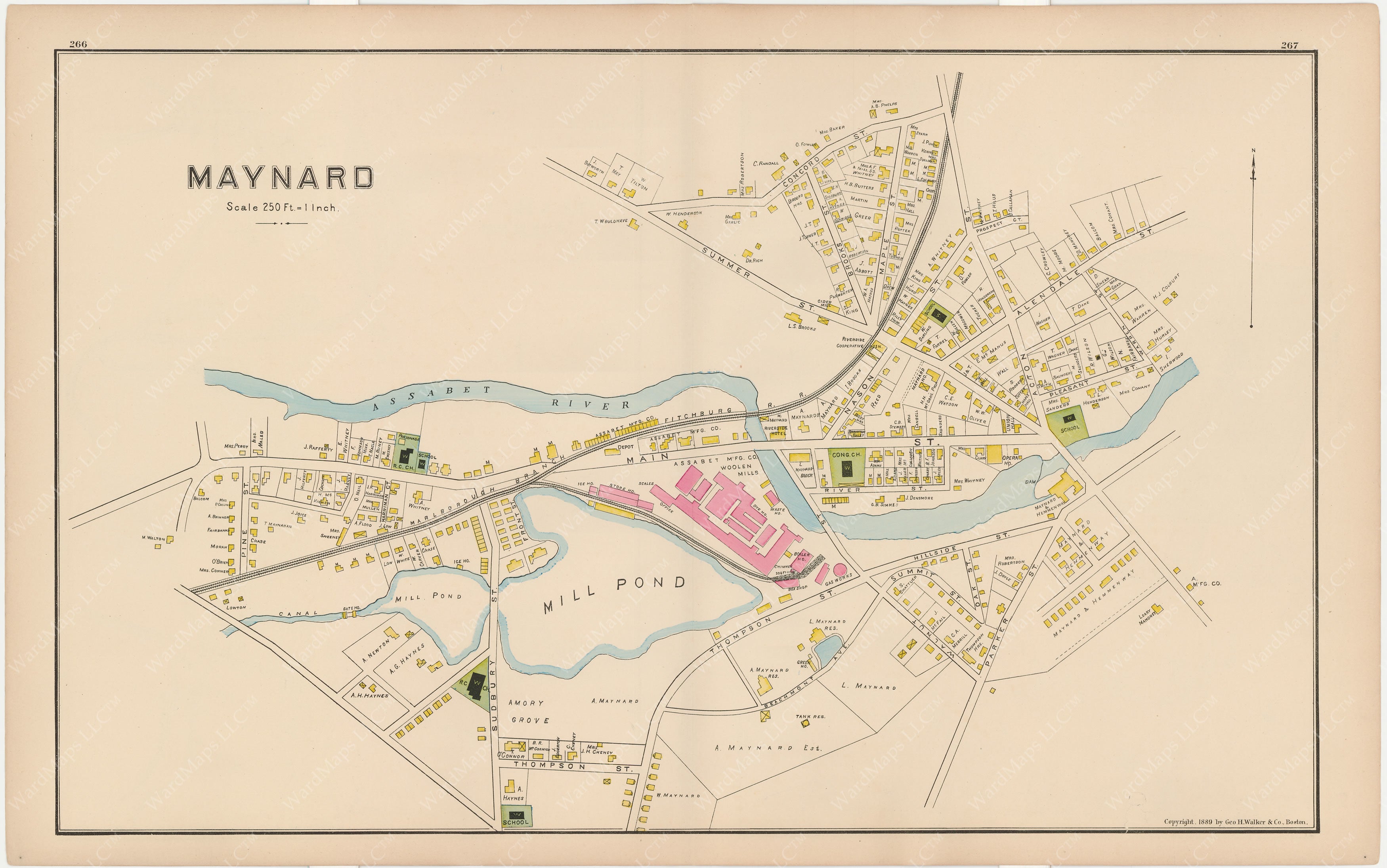 Maynard, Massachusetts – WardMaps LLC