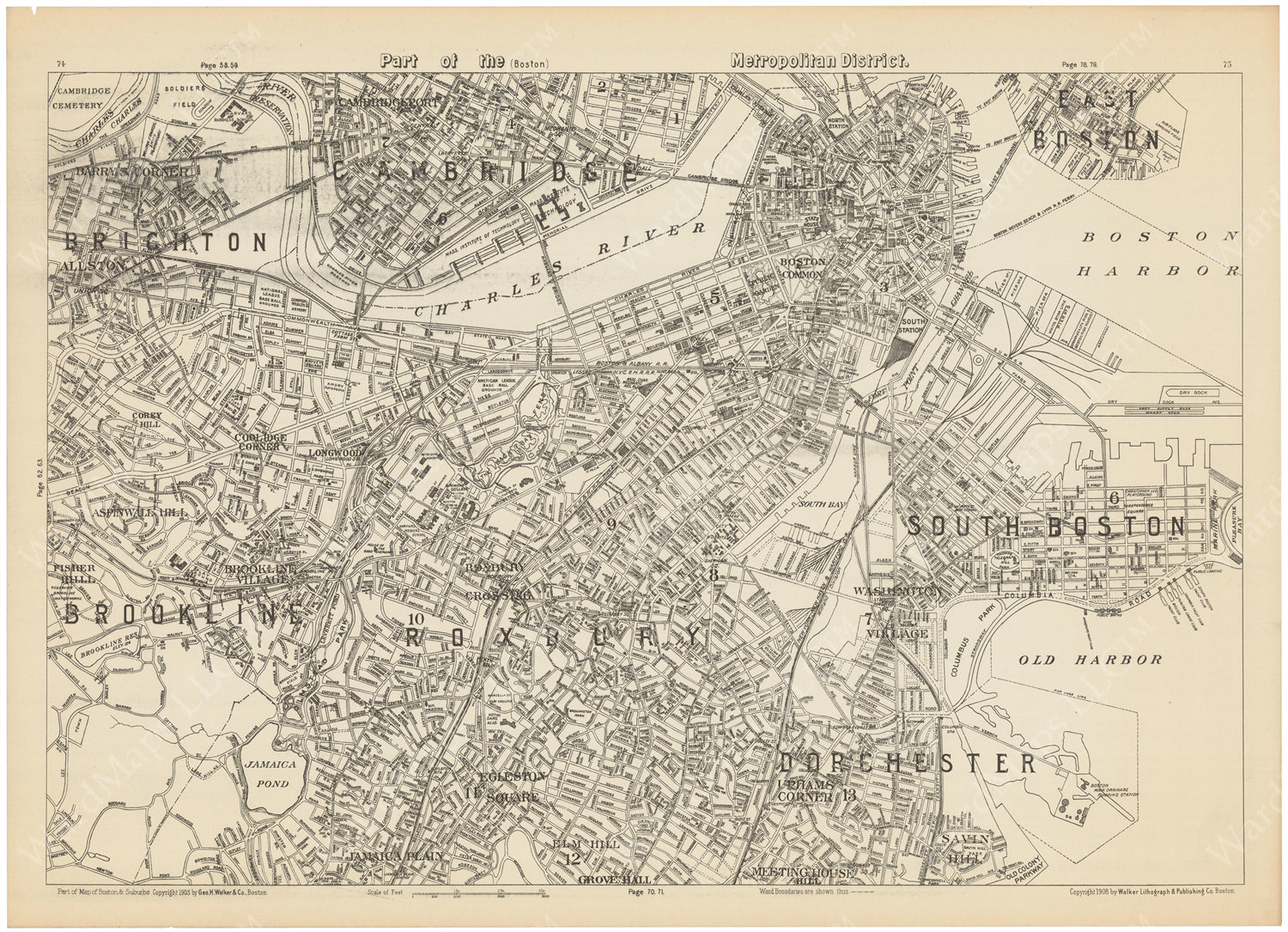 Atlas of Massachusetts 1908 – WardMaps LLC