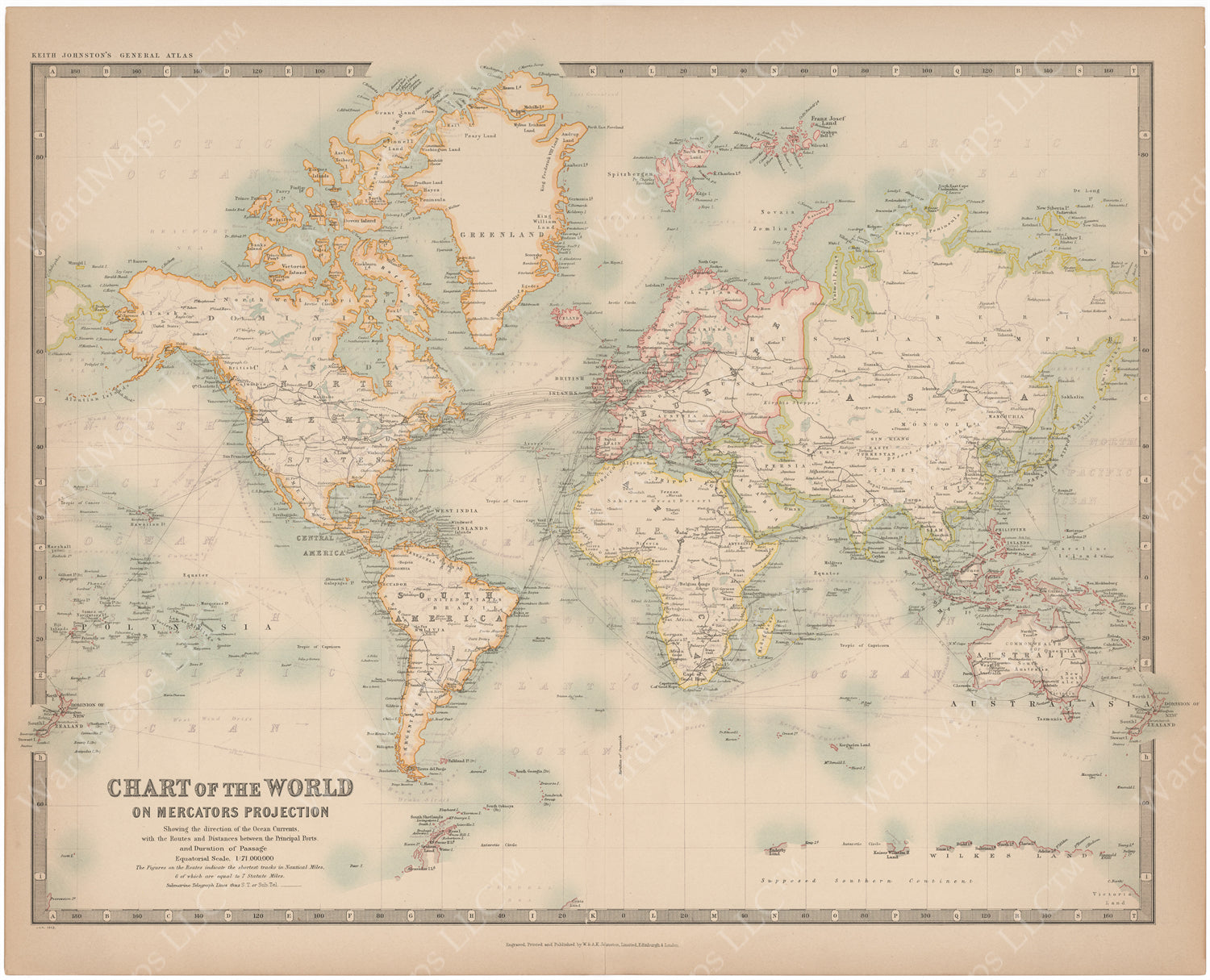 Atlas of the World 1913 – WardMaps LLC