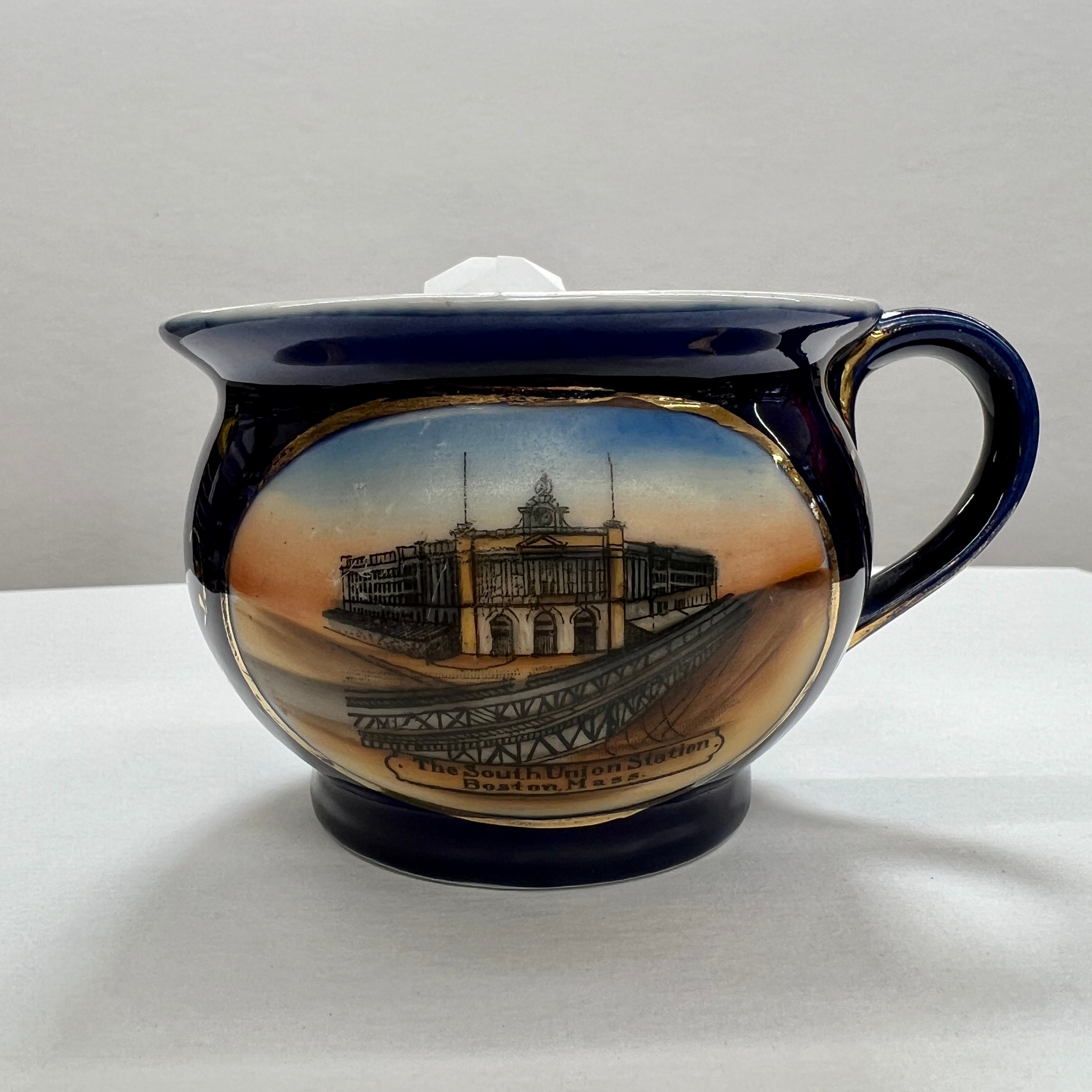 South Station (Boston, Massachusetts) Souvenir China Teacup – WardMaps LLC
