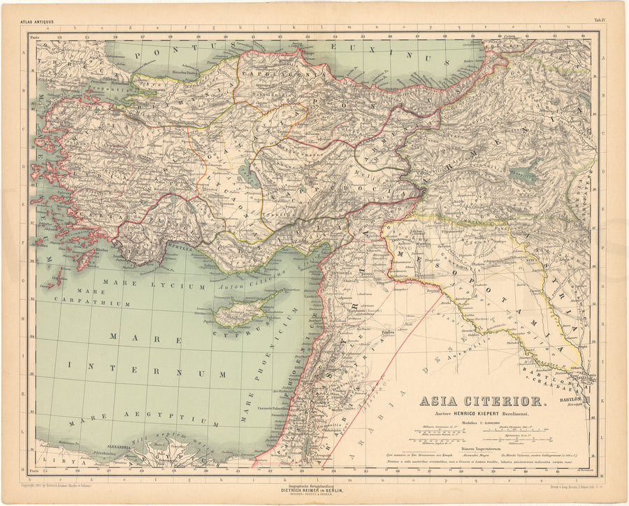 Maps of Asia Minor – WardMaps LLC