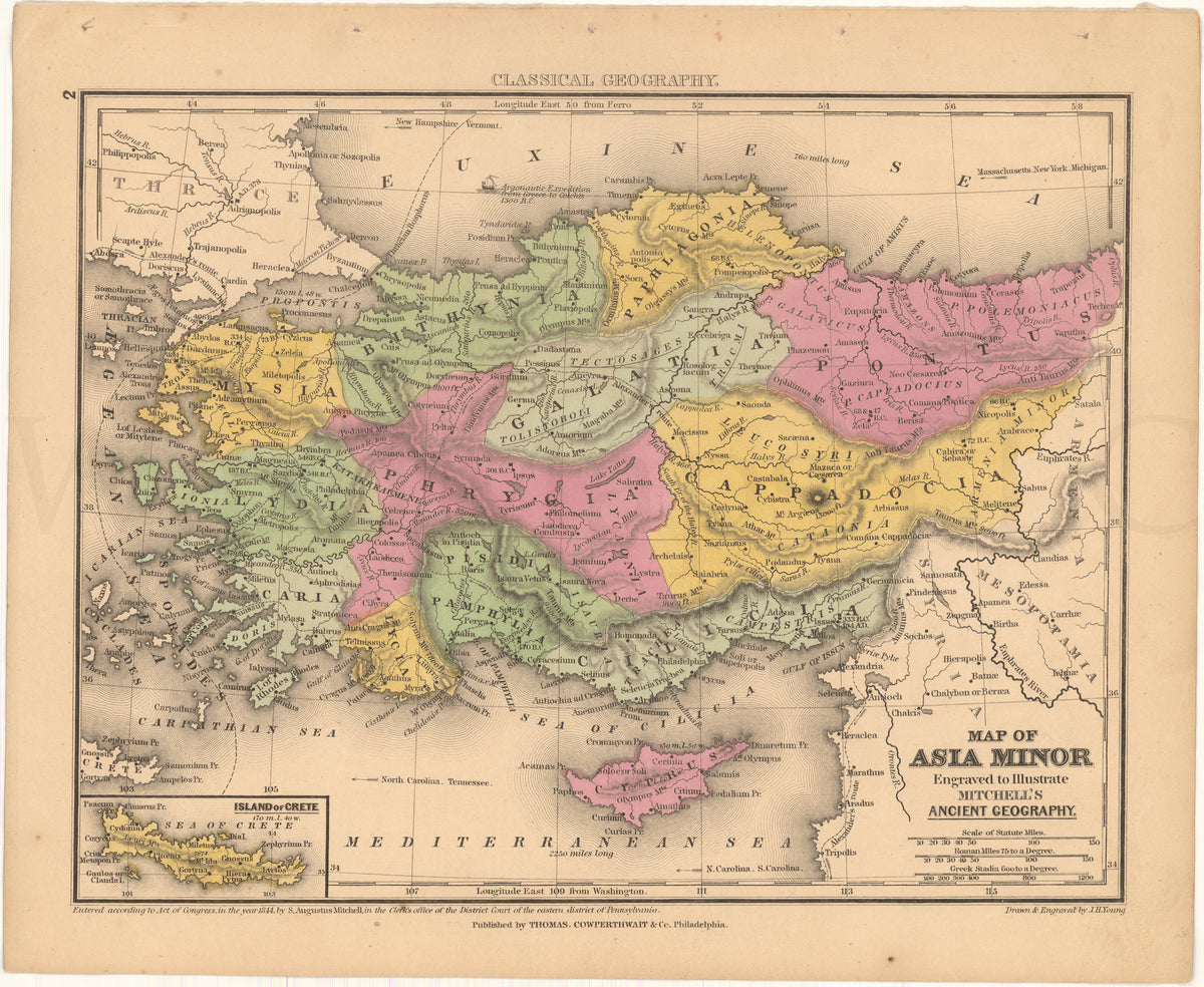 Maps of Asia Minor – WardMaps LLC