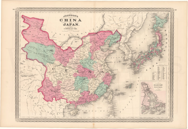 Country Maps of Japan – WardMaps LLC