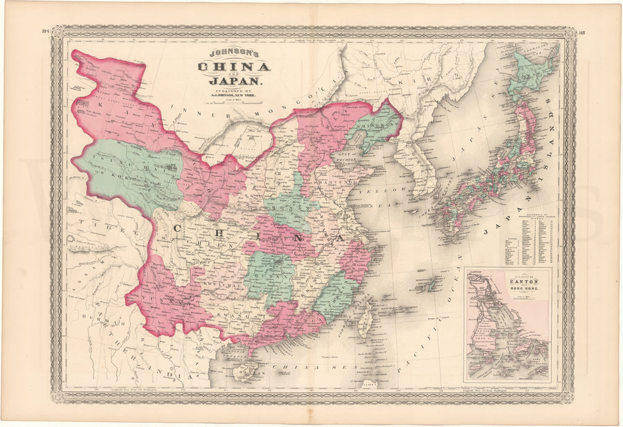 Country Maps of Japan – WardMaps LLC