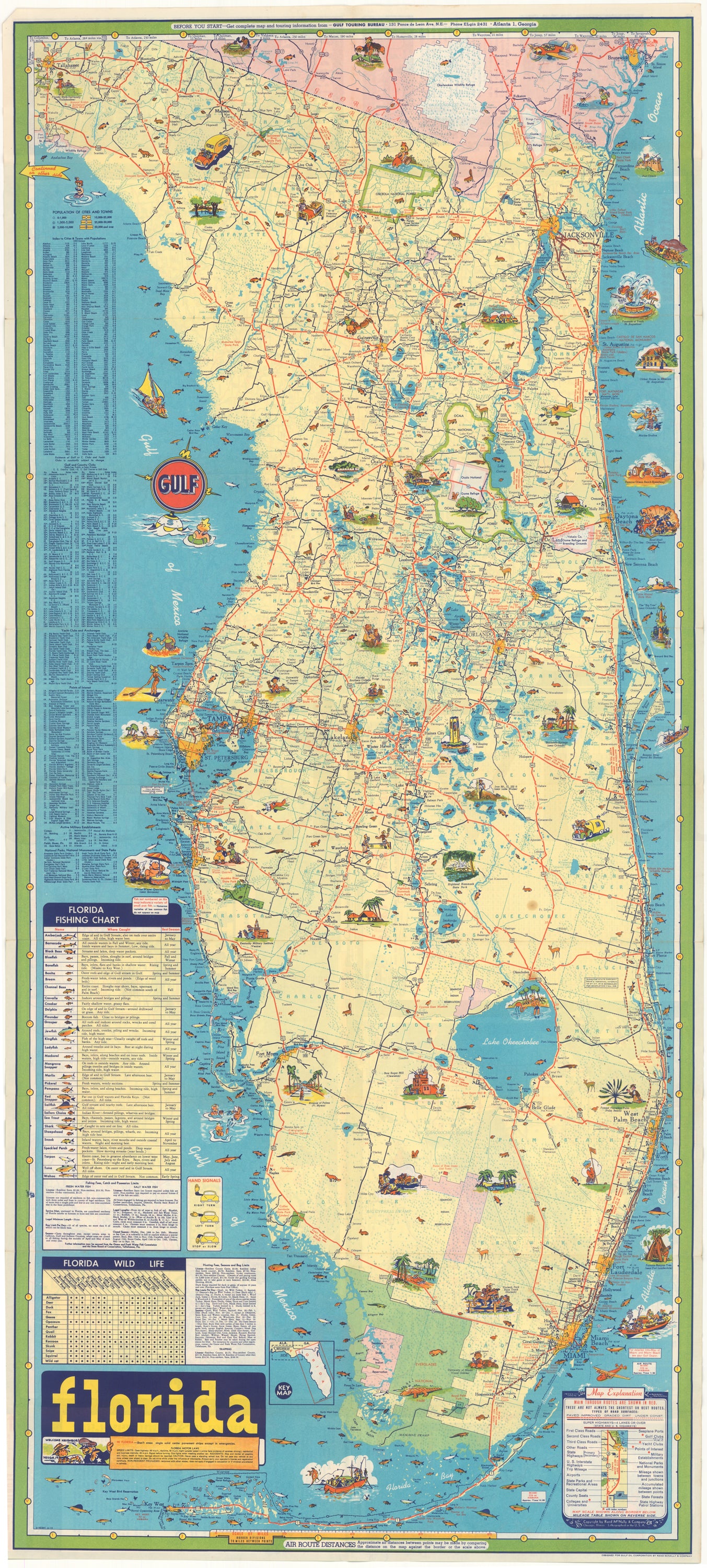 Florida Circa 1950s – WardMaps LLC
