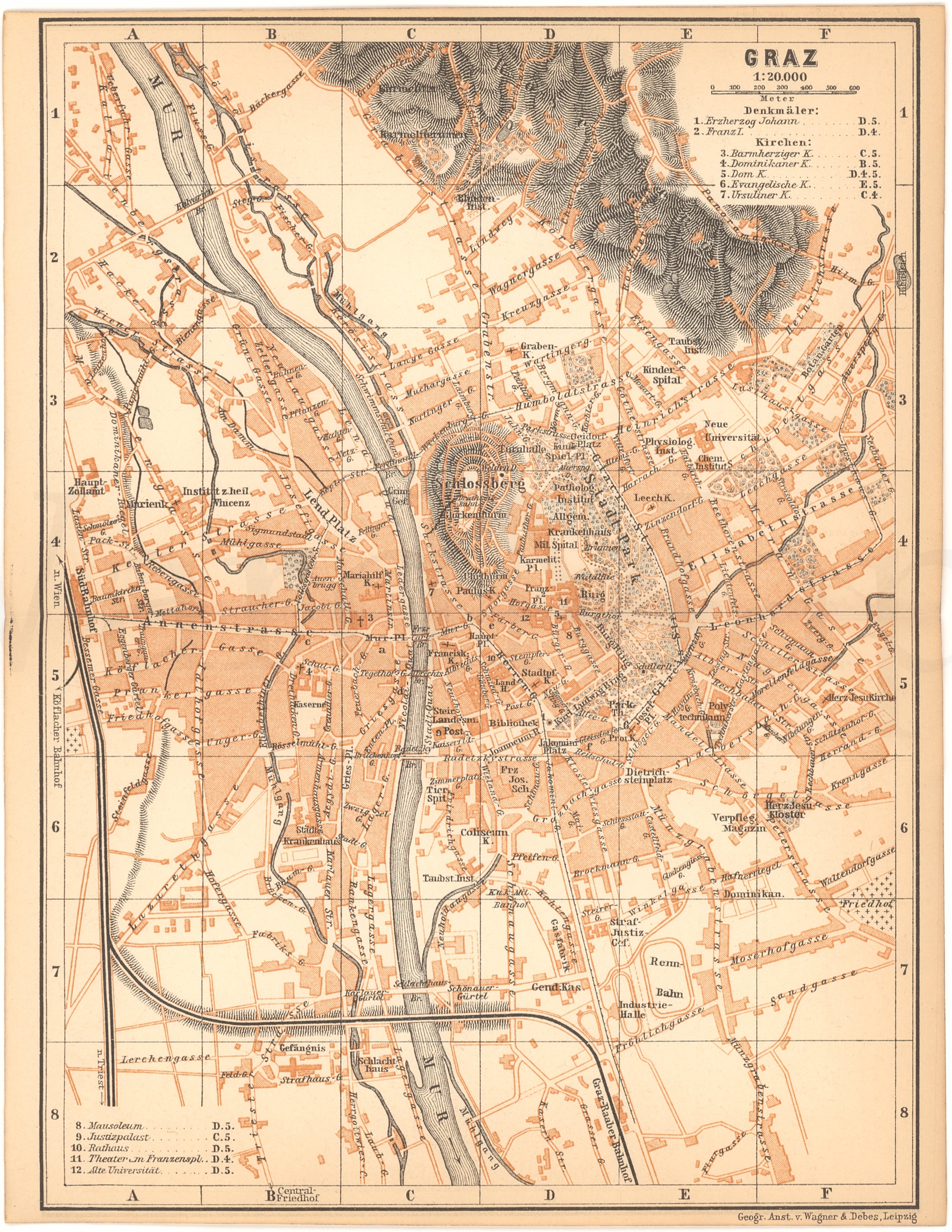 Graz, Austria 1896 – WardMaps LLC
