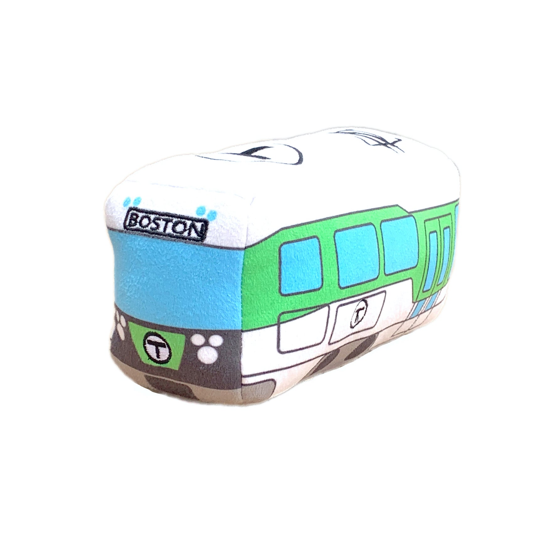 Boston MBTA Green Line Trolley Plushy – WardMaps LLC