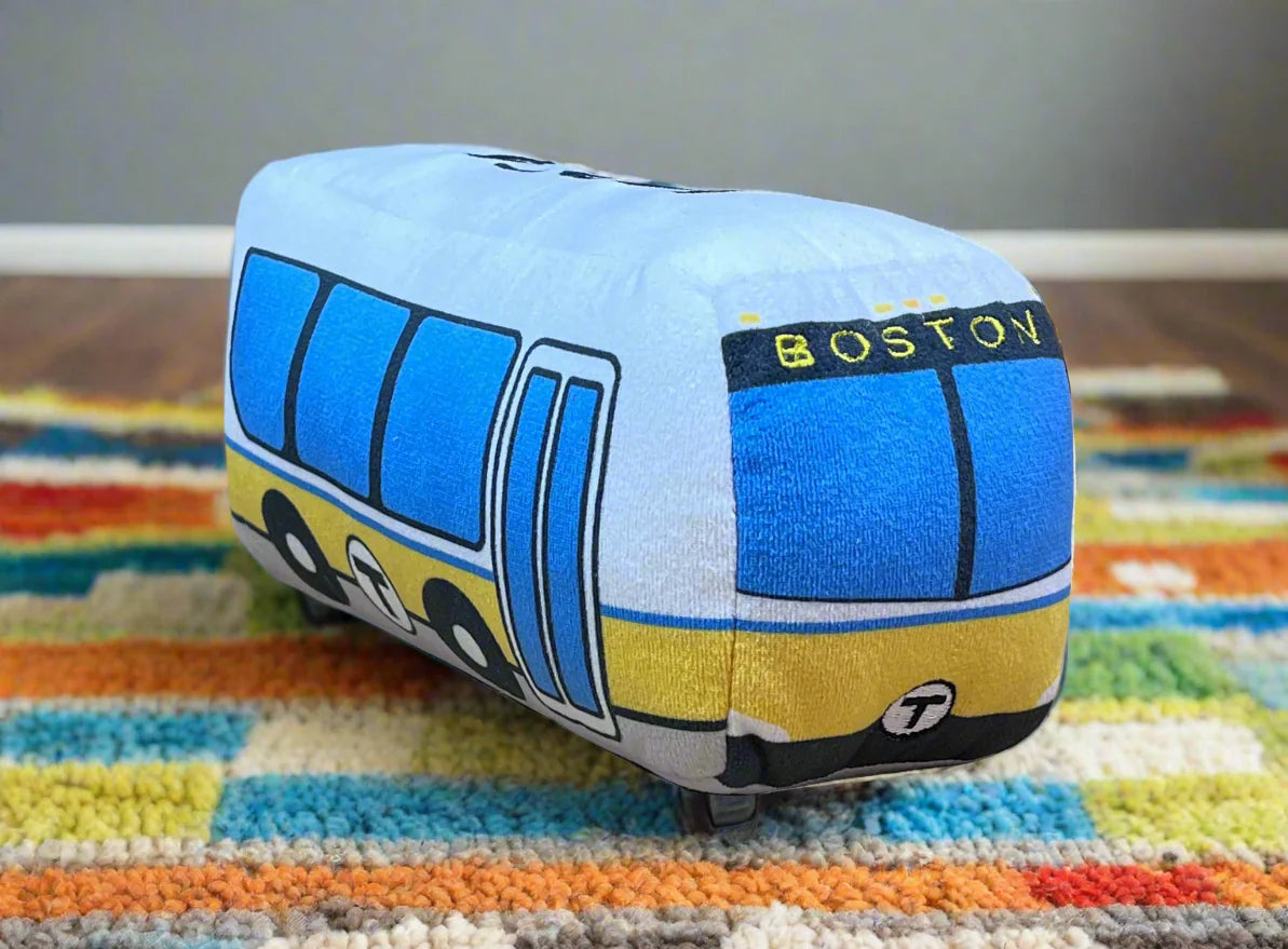 Boston MBTA Bus Plushy – WardMaps LLC