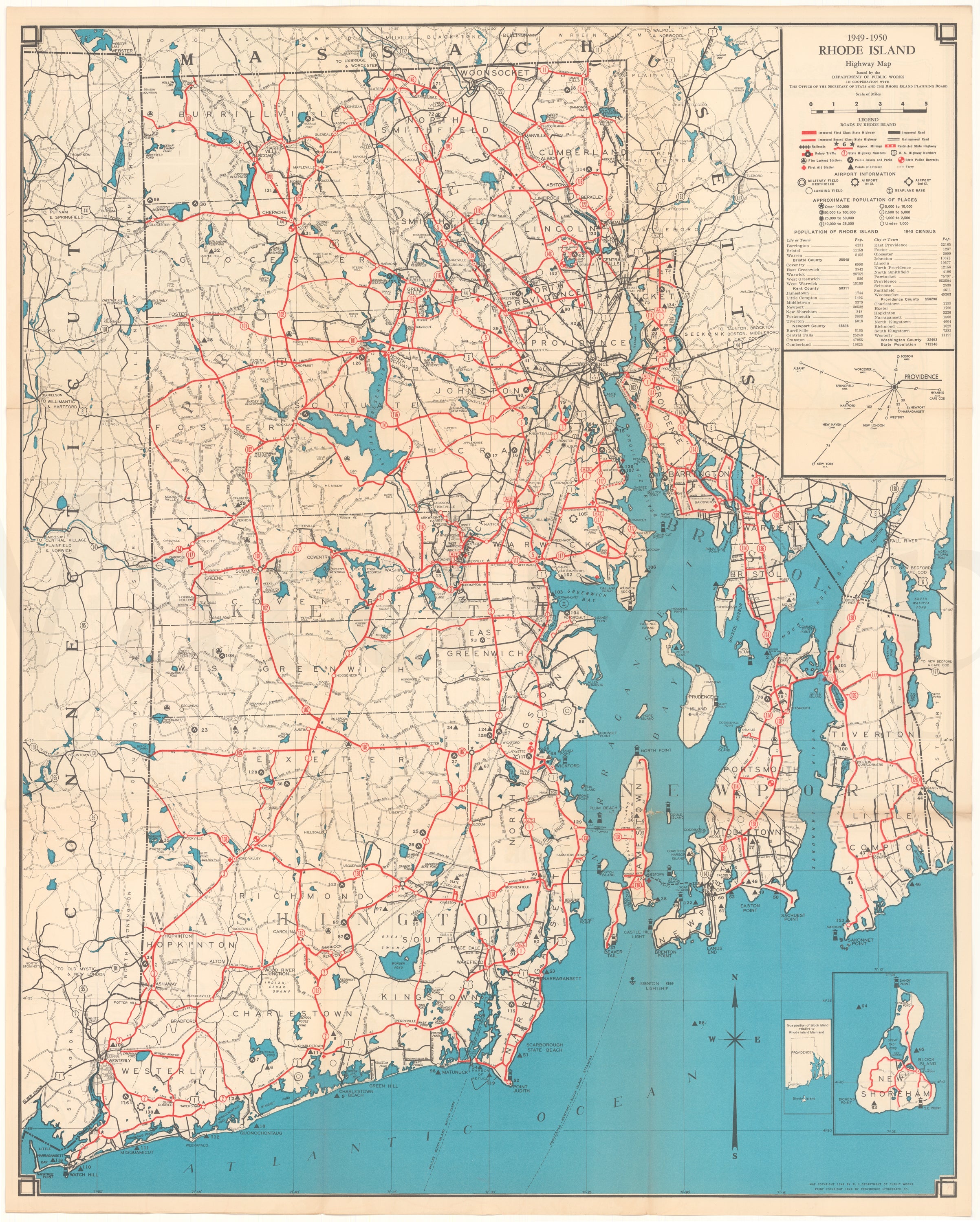 Rhode Island 1949-1950 – WardMaps LLC