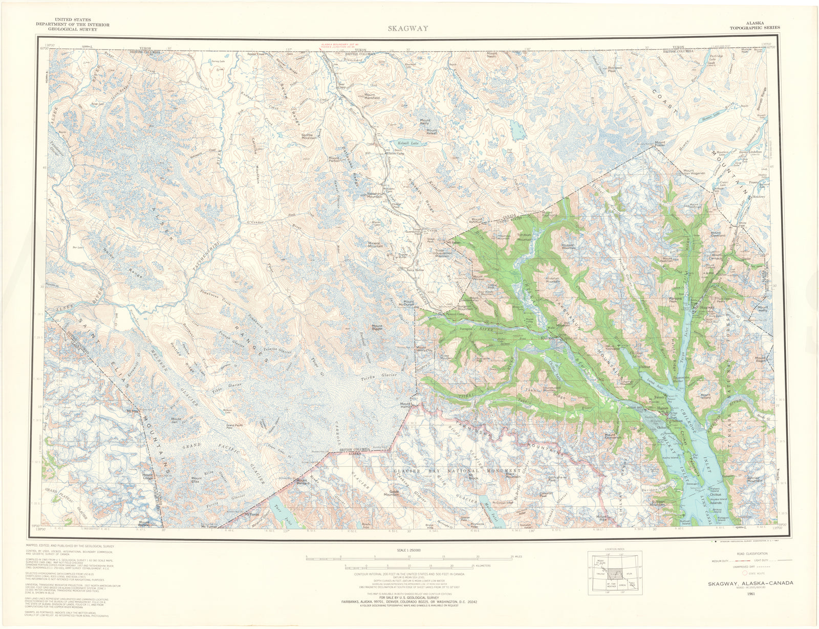 Alaska Topographic Maps – WardMaps LLC