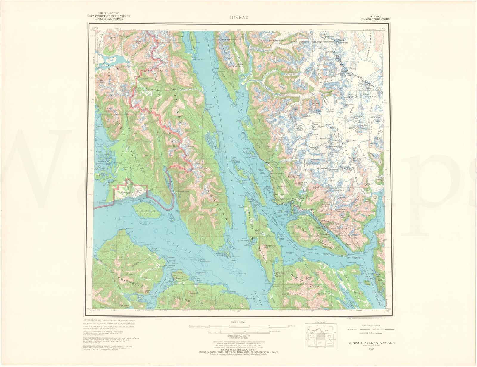 Alaska Topographic Maps – WardMaps LLC