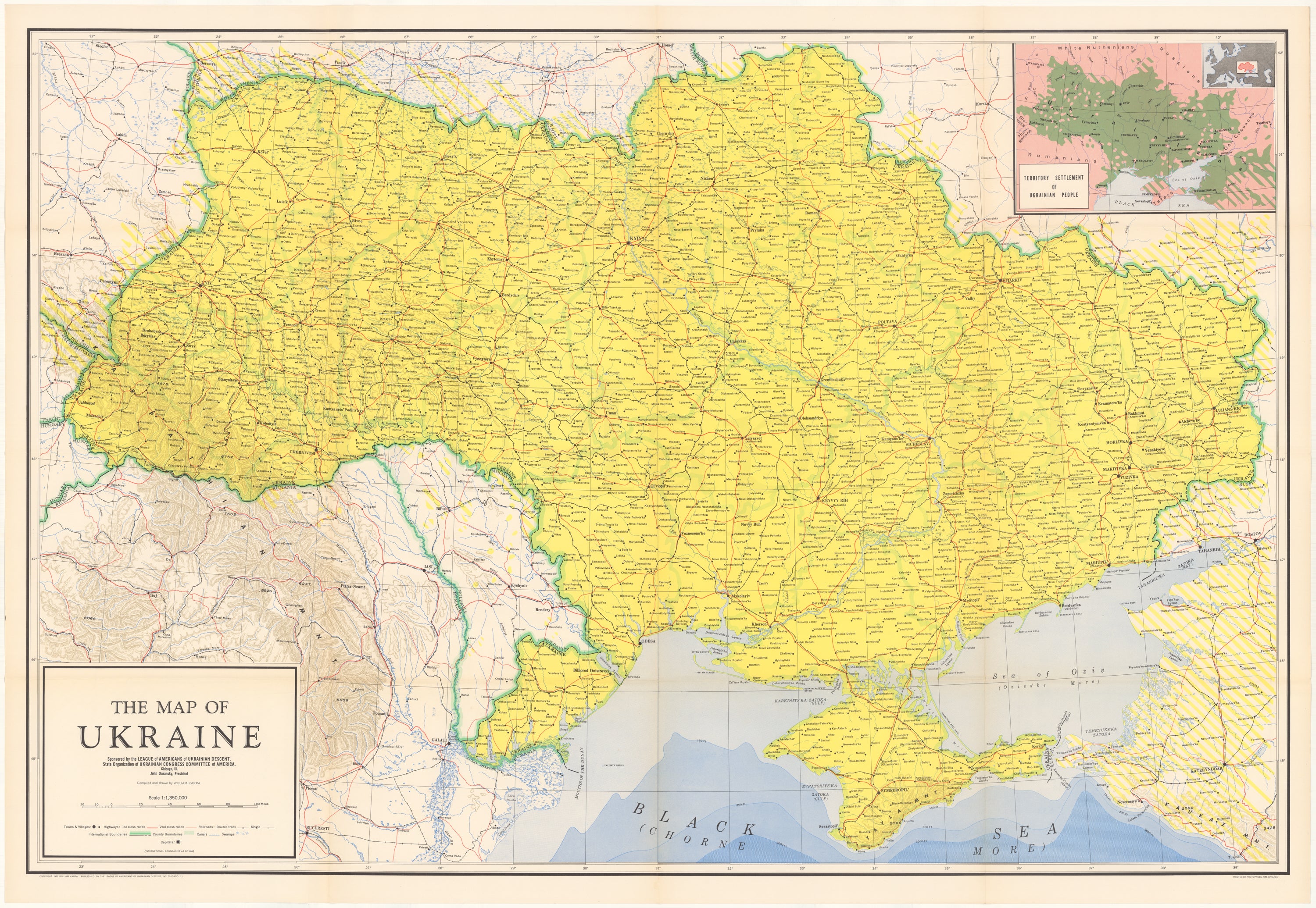 Ukraine 1955 – WardMaps LLC