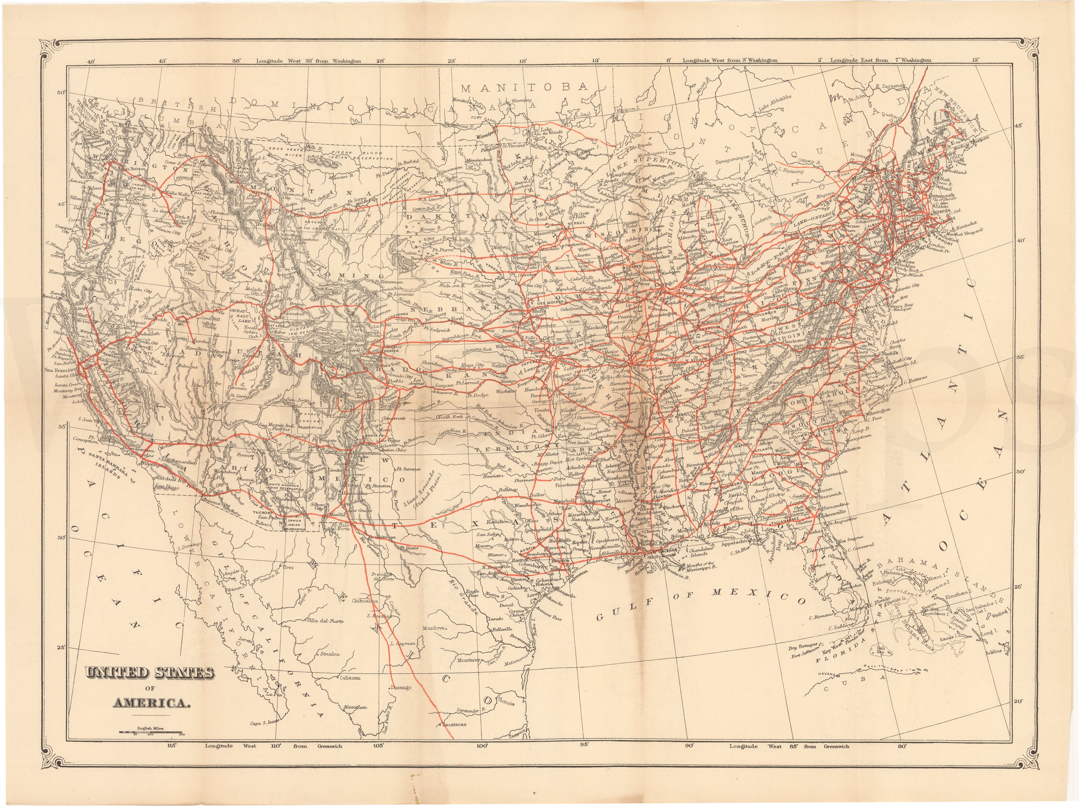 United States 1884 – WardMaps LLC