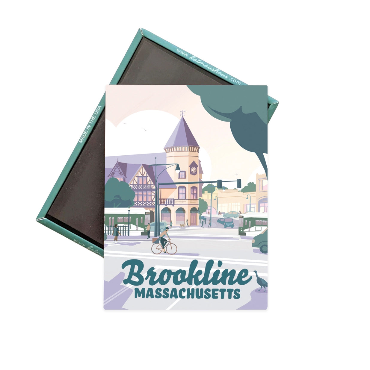 Coolidge Corner Brookline, Massachusetts Magnet – WardMaps LLC