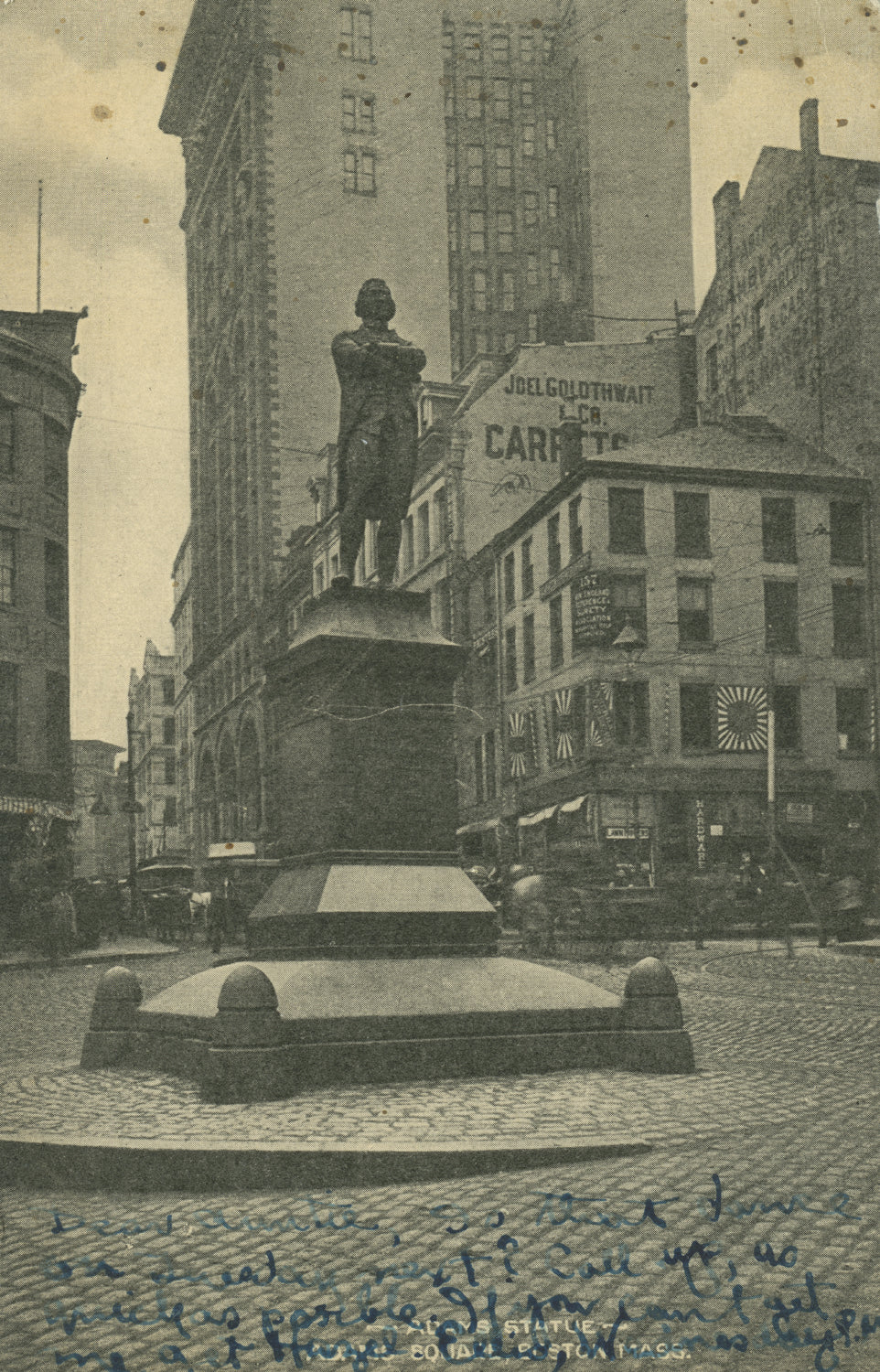 Adams Statue, Boston, Massachusetts – WardMaps LLC