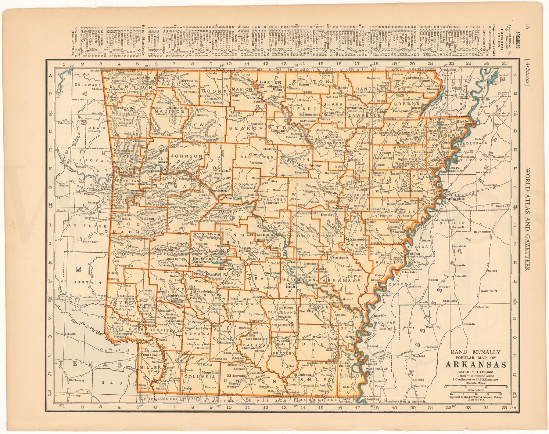 Arkansas 1937 – WardMaps LLC
