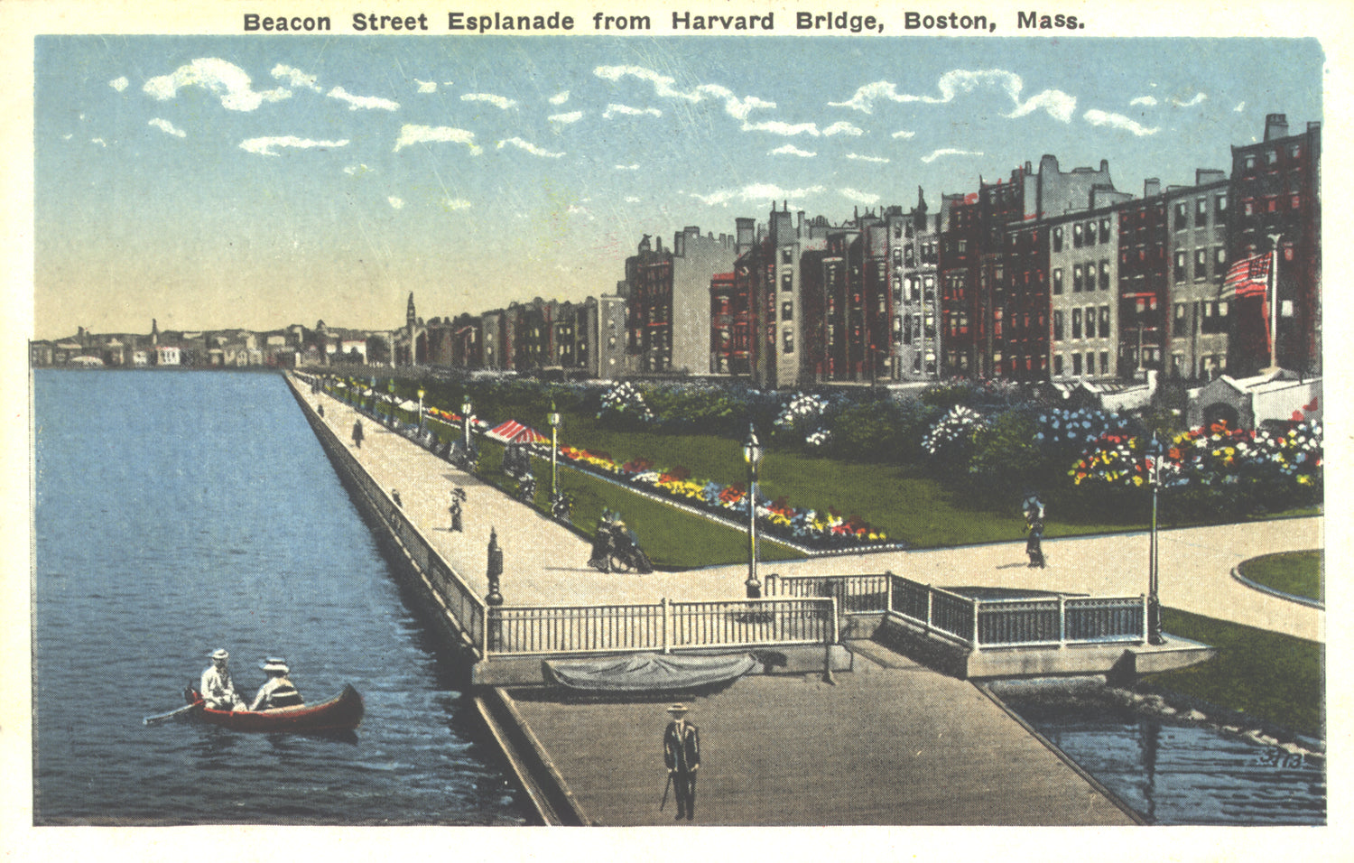 Charles River Esplanade, Boston, Massachusetts – WardMaps LLC