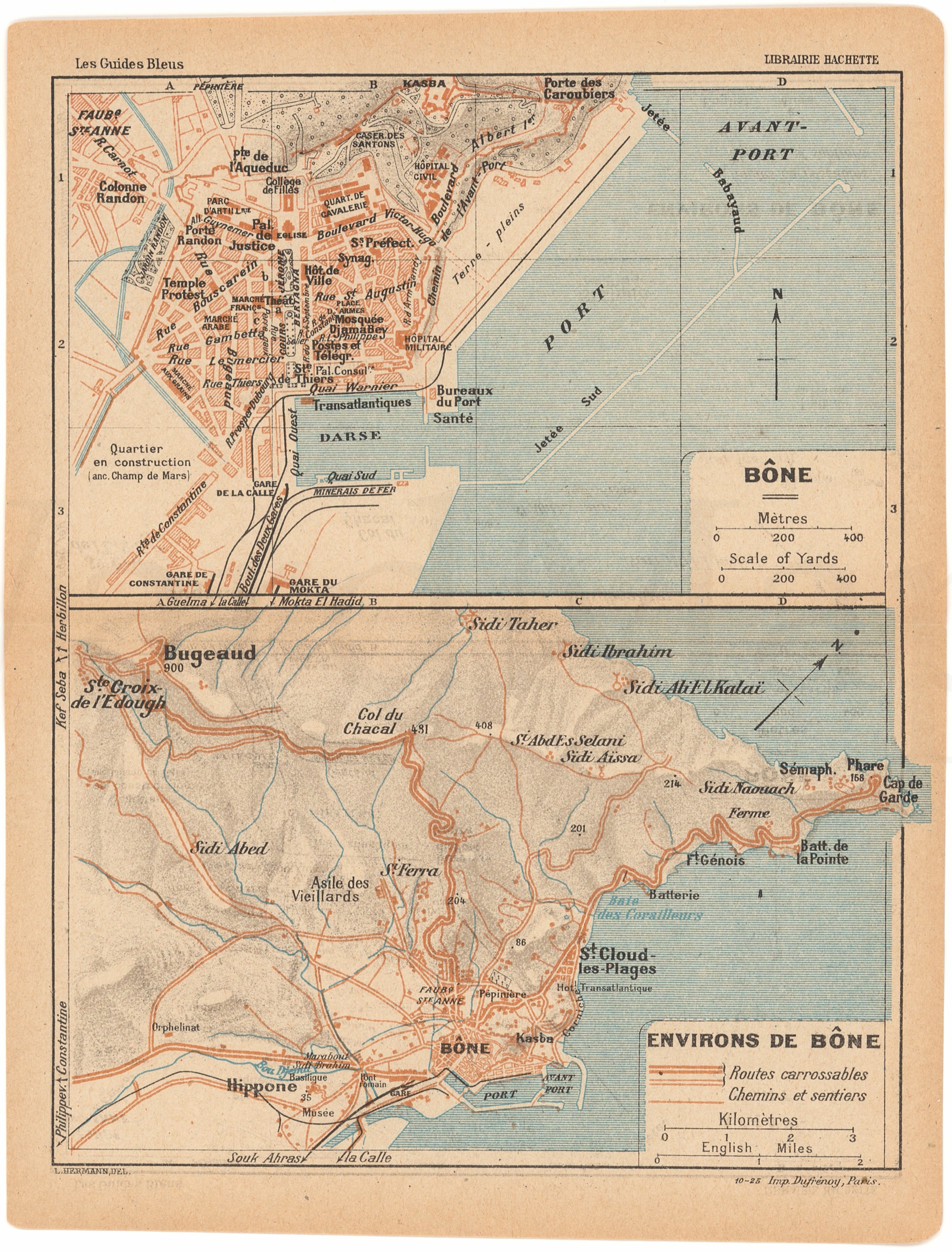 Bone (Annaba), Algeria 1926 – WardMaps LLC
