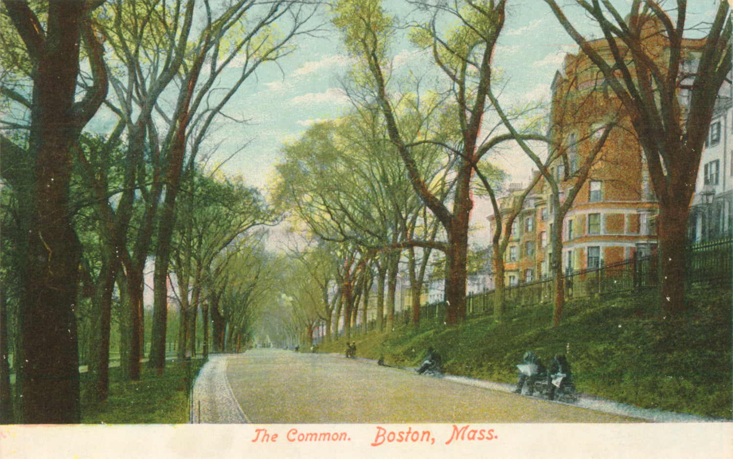 Boston Common, Boston, Massachusetts 01 – WardMaps LLC