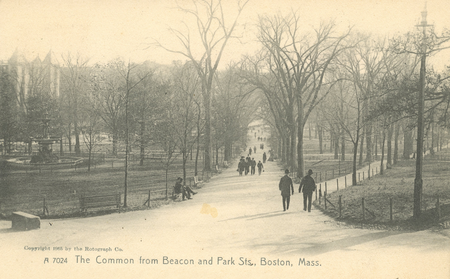 Boston Common, Boston, Massachusetts 03 – WardMaps LLC