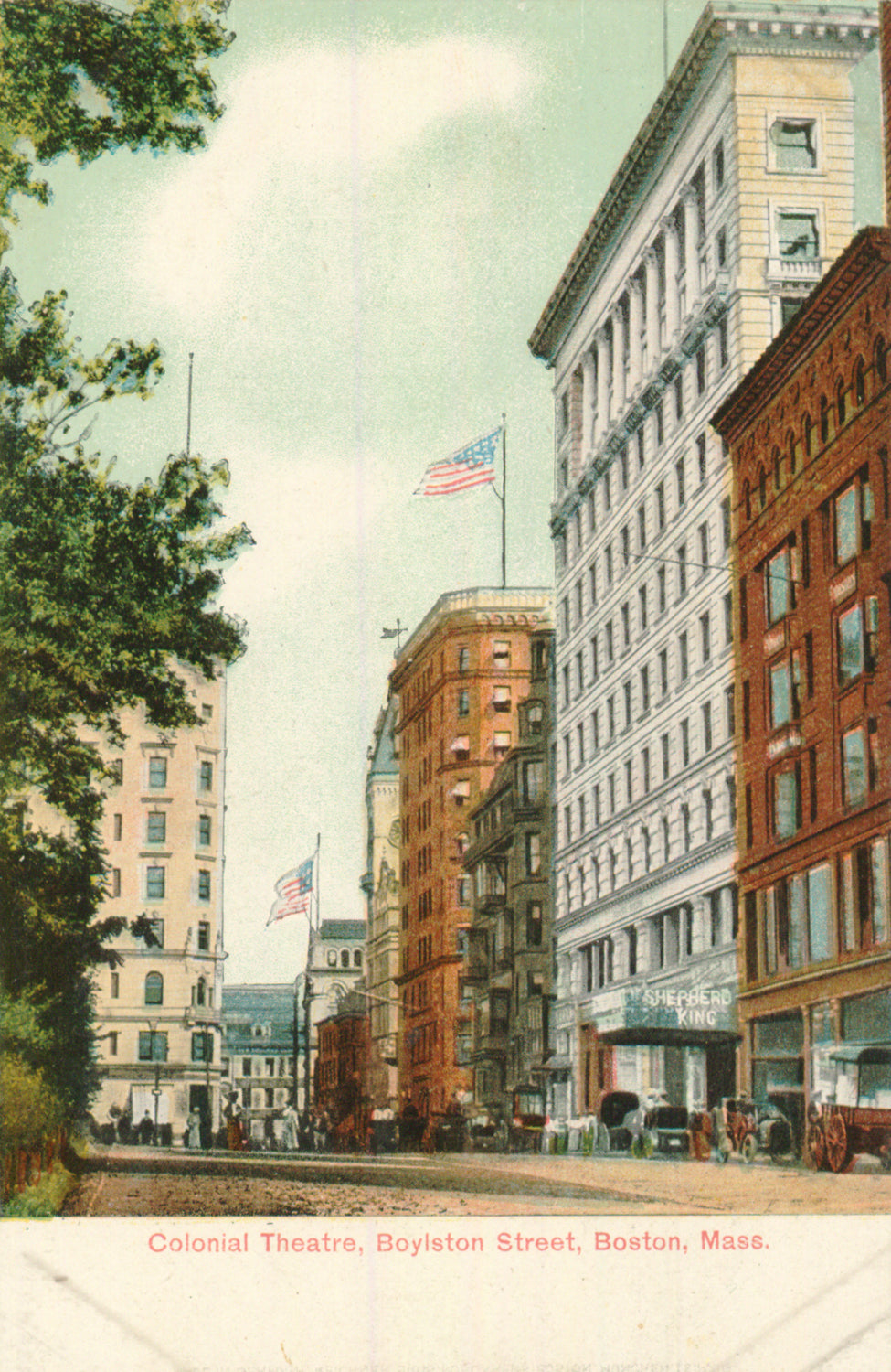Colonial Theater and Boylston Street, Boston, Massachusetts – WardMaps LLC