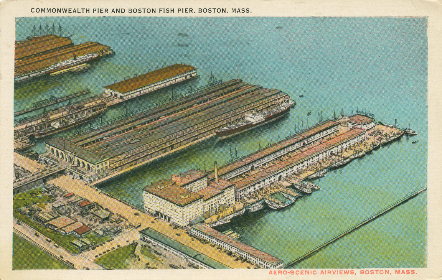 Commonwealth and Fish Piers, Boston, Massachusetts – WardMaps LLC