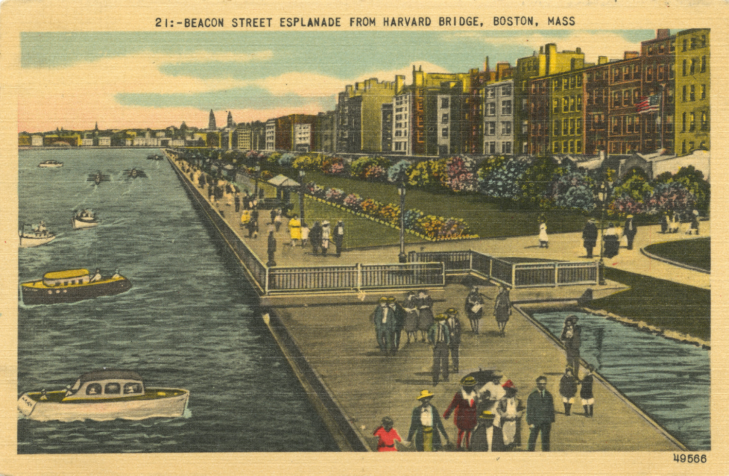 Charles River Esplanade, Boston, Massachusetts 03 – WardMaps LLC