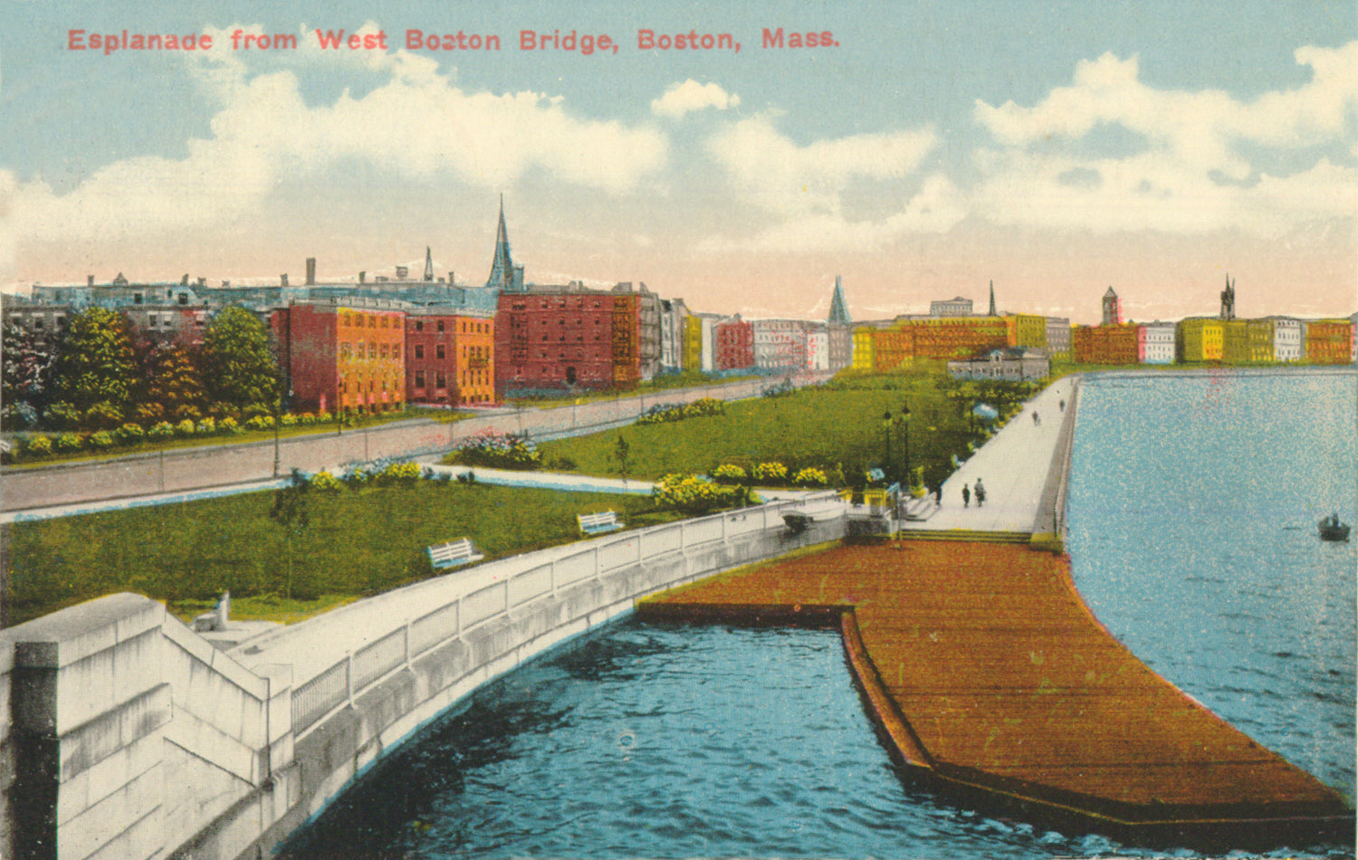 Charles River Esplanade, Boston, Massachusetts 06 – WardMaps LLC