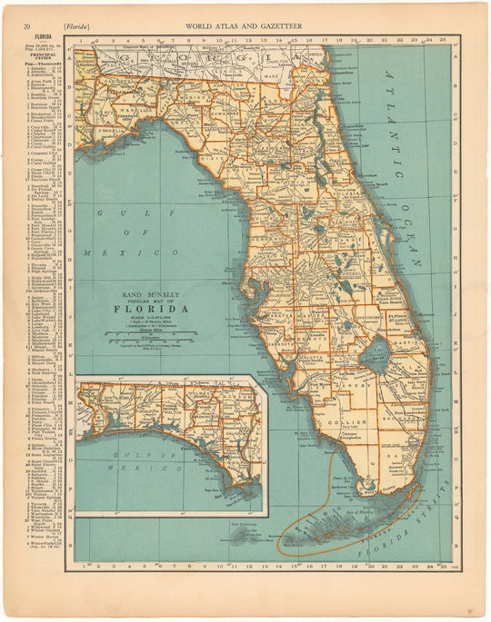 Florida 1937 – WardMaps LLC