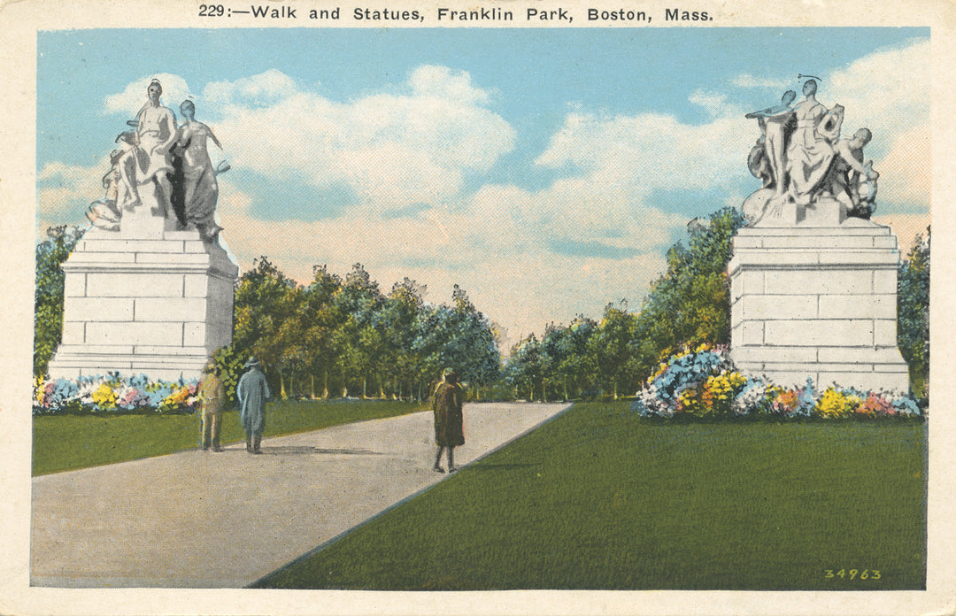 Franklin Park, Boston, Massachusetts: Statues – WardMaps LLC